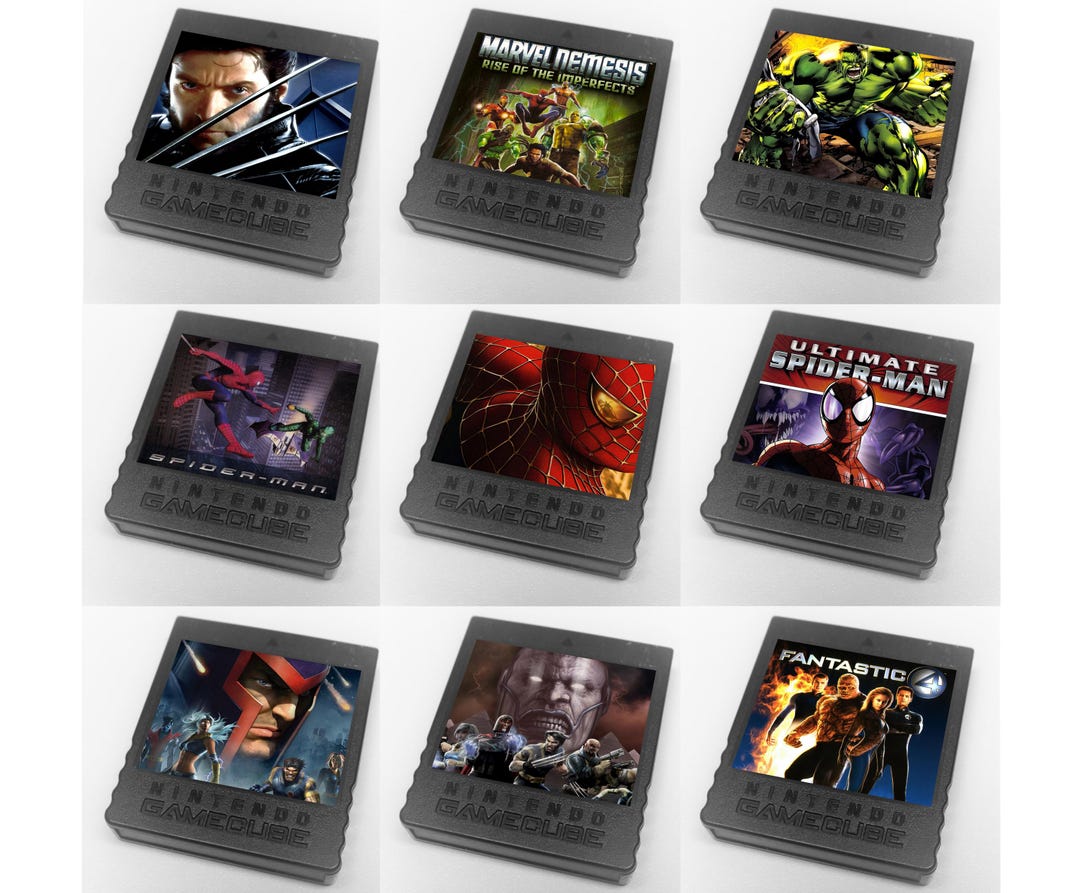 Custom Marvel (spider-man, X-men, Hulk, Fantastic 4, Marvel Nemesis ...