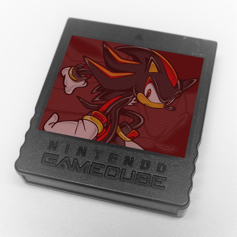 Custom Sonic Adventure 2 Nintendo Gamecube Memory Card Stickers - Etsy