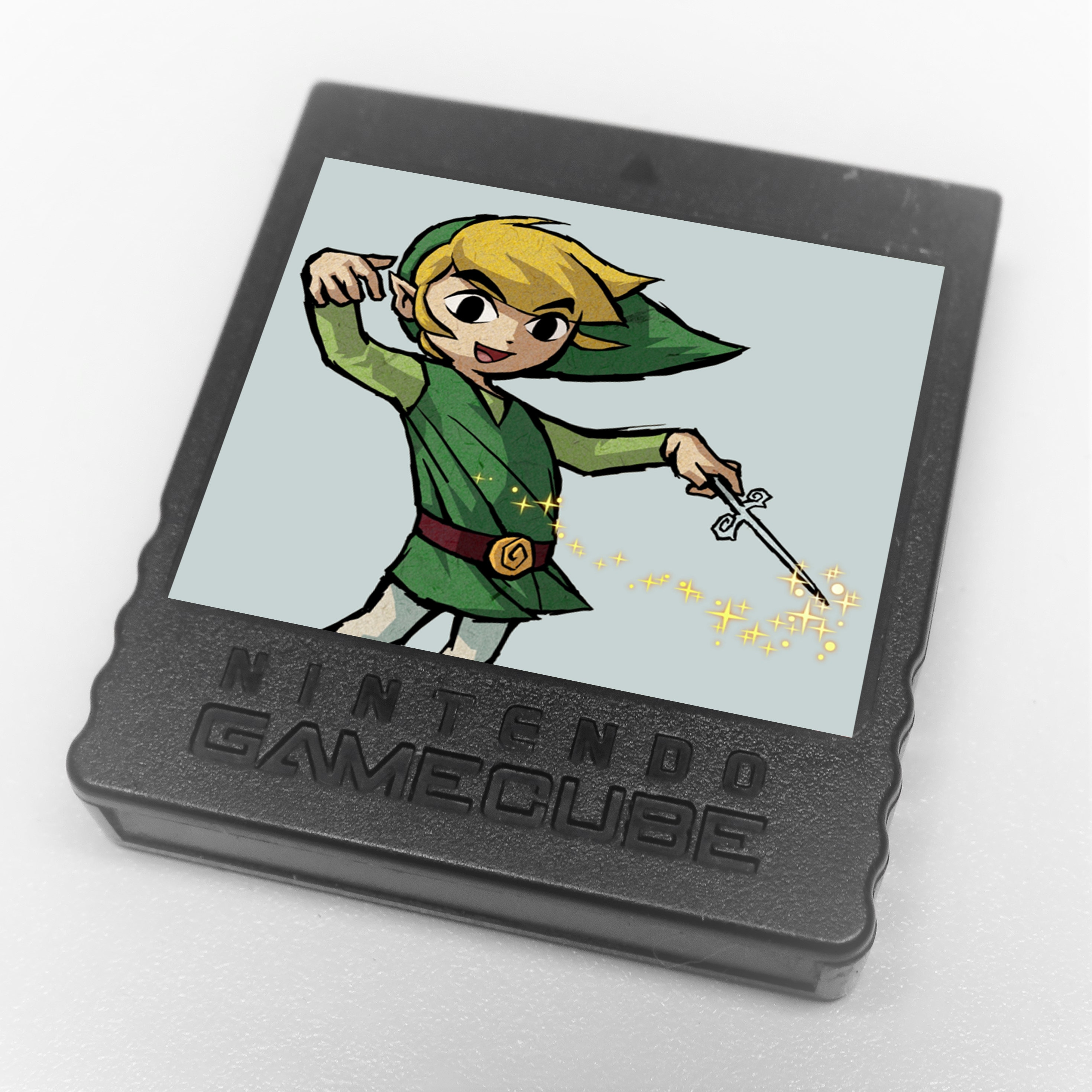 Custom the Legend of Zelda: the Wind Waker Nintendo Gamecube Memory ...