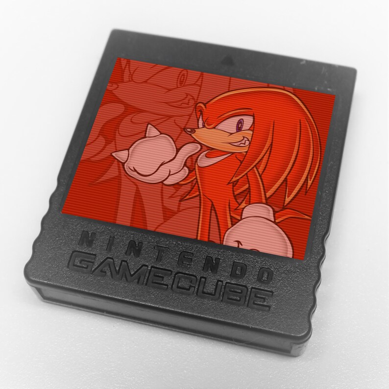 Custom Sonic Adventure 2 Nintendo Gamecube Memory Card Stickers - Etsy