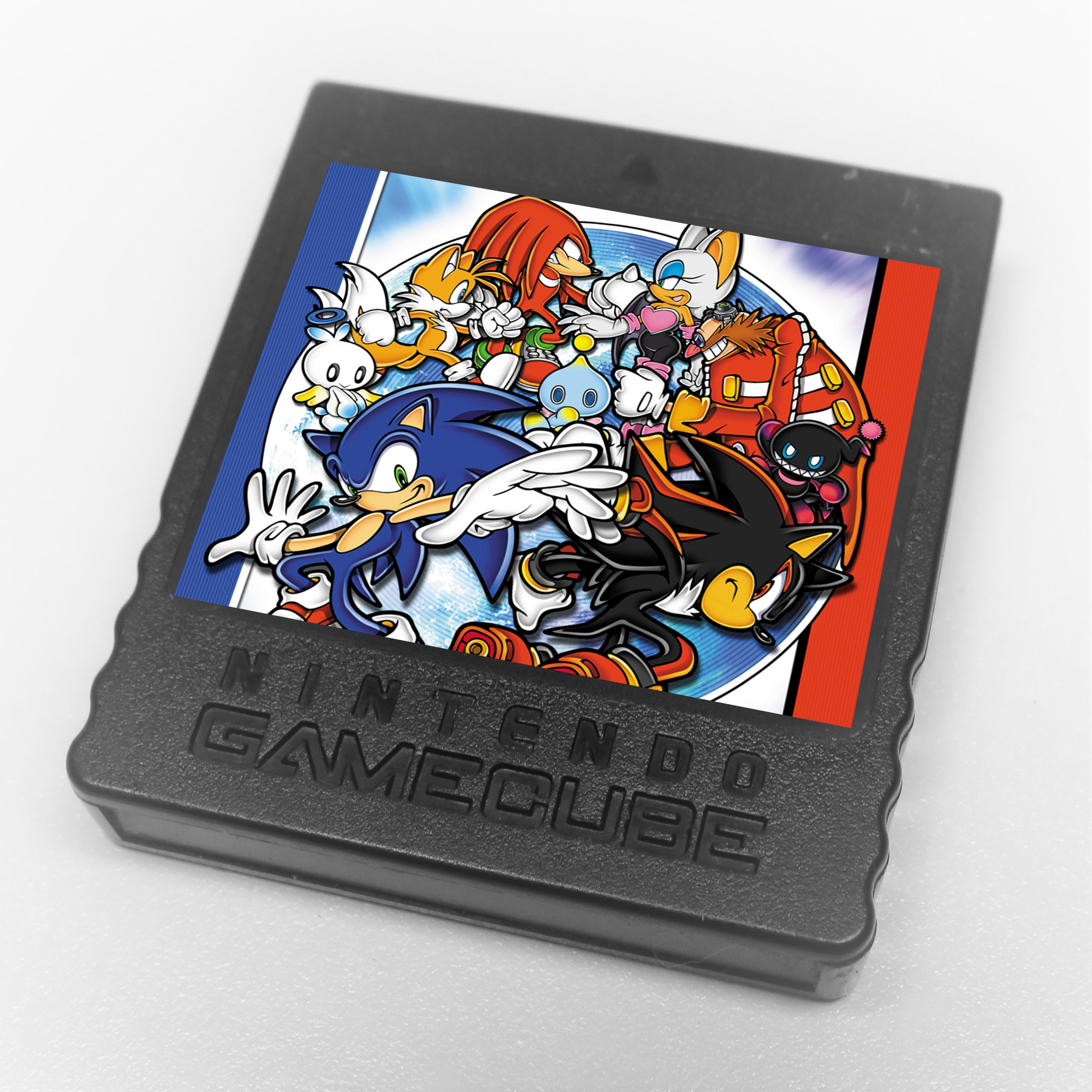 Custom Sonic Adventure 2 Nintendo Gamecube Memory Card Stickers - Etsy