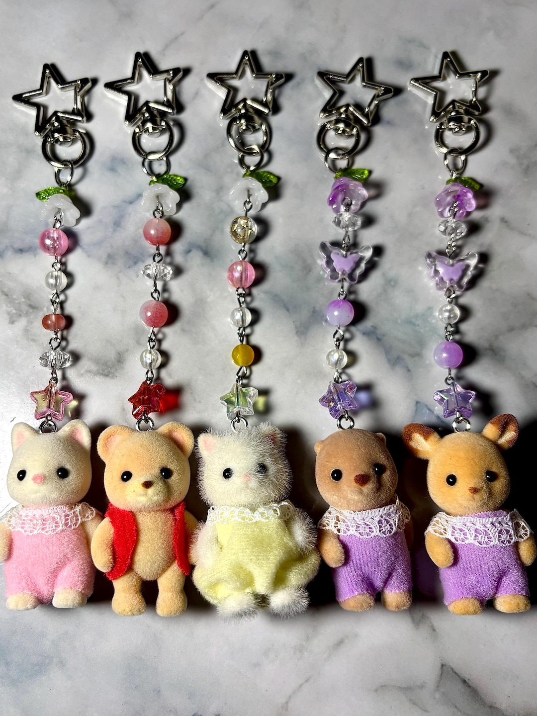 Calico Critter Keychains ! - Etsy