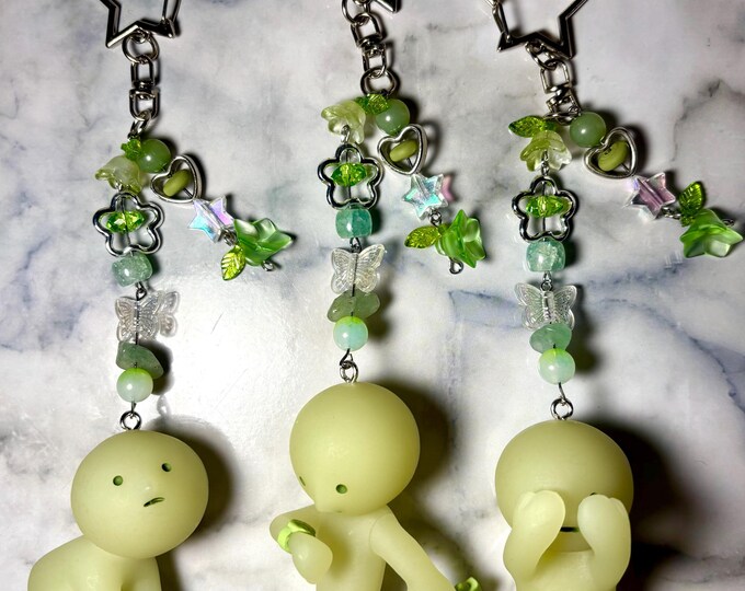 Smiski Keychains! - Etsy
