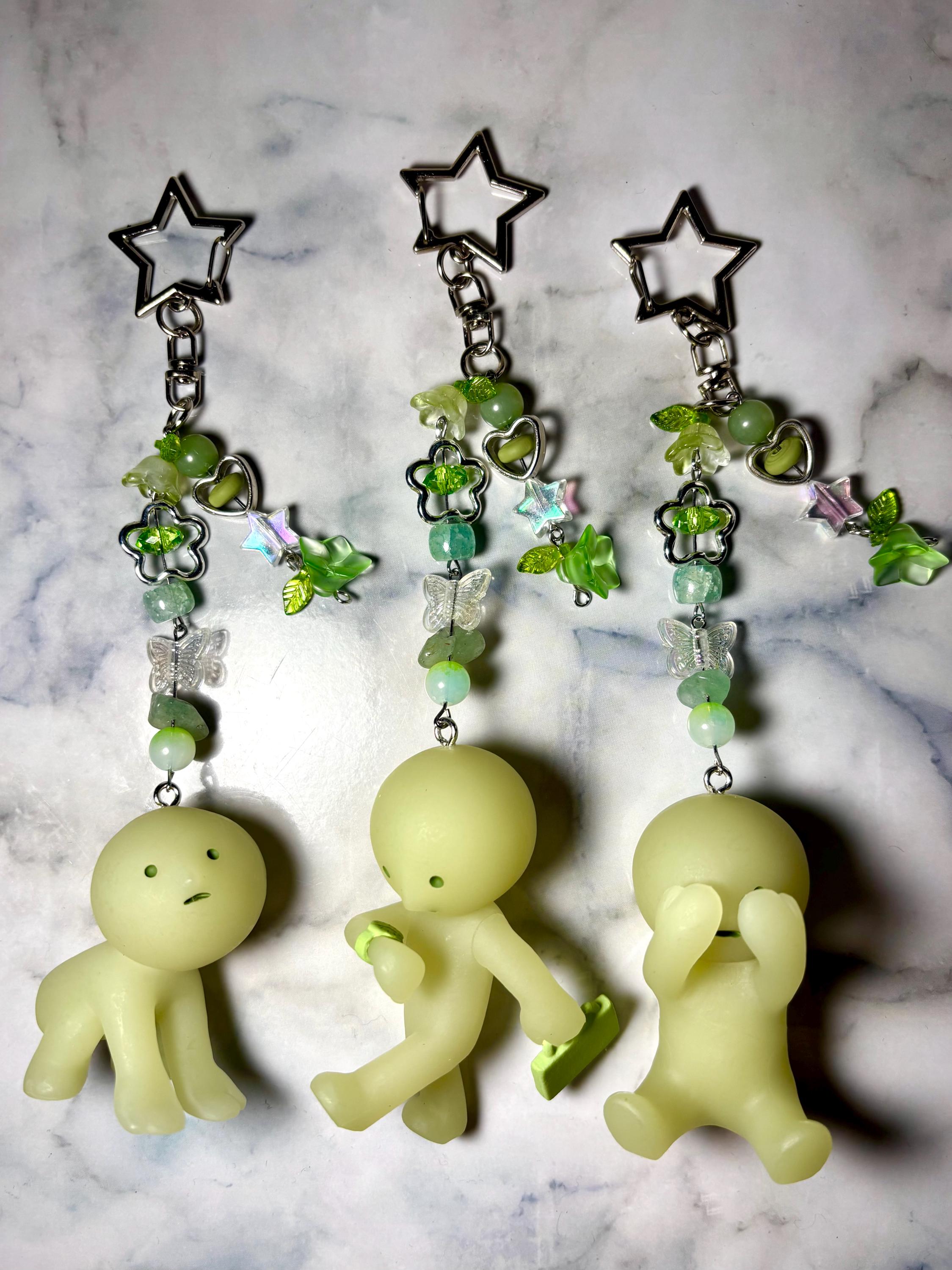 Smiski Keychains! - Etsy