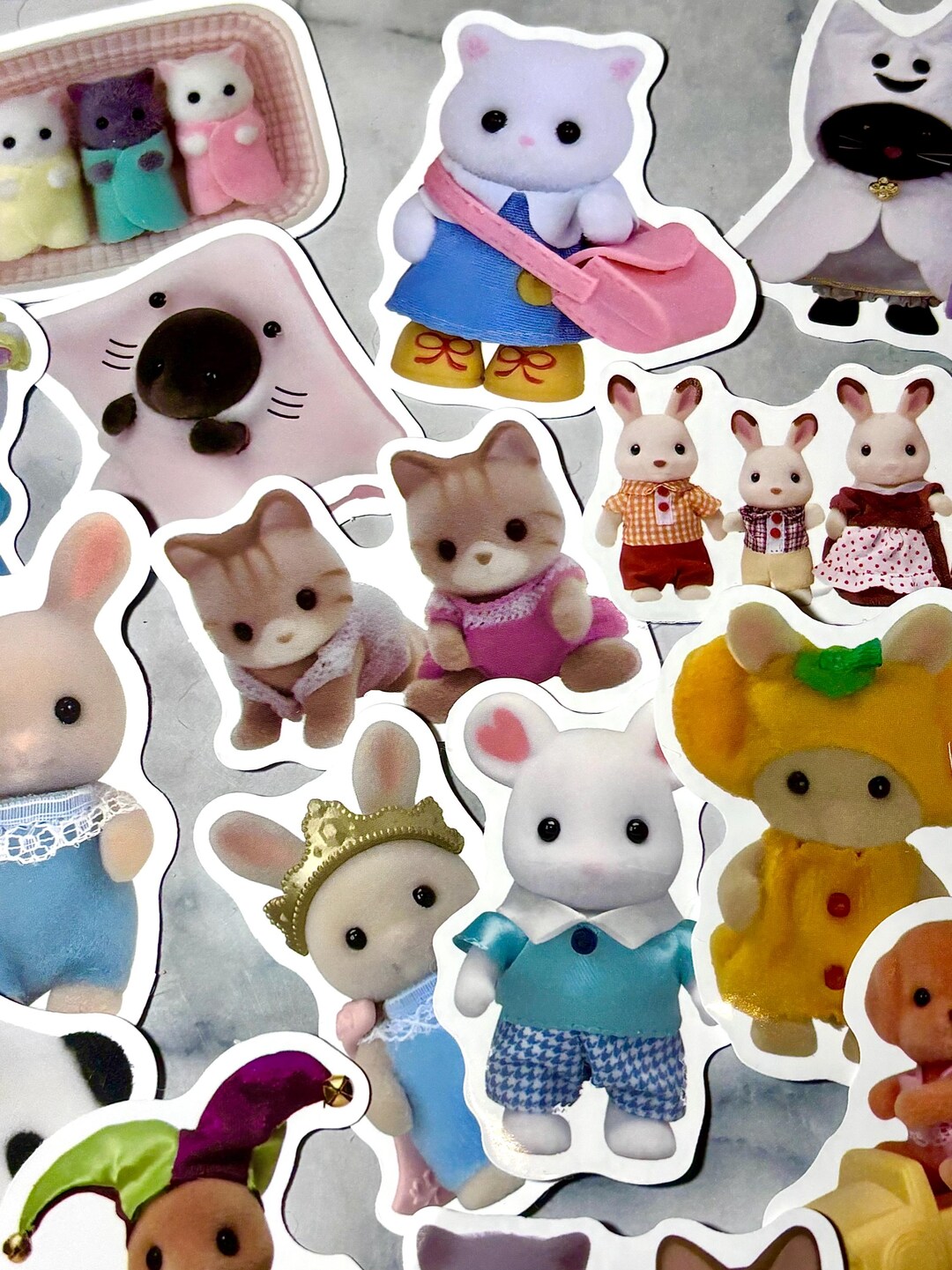 Calico Critter Stickers! (sold in Mystery Randomized Packs of 10!) - Etsy