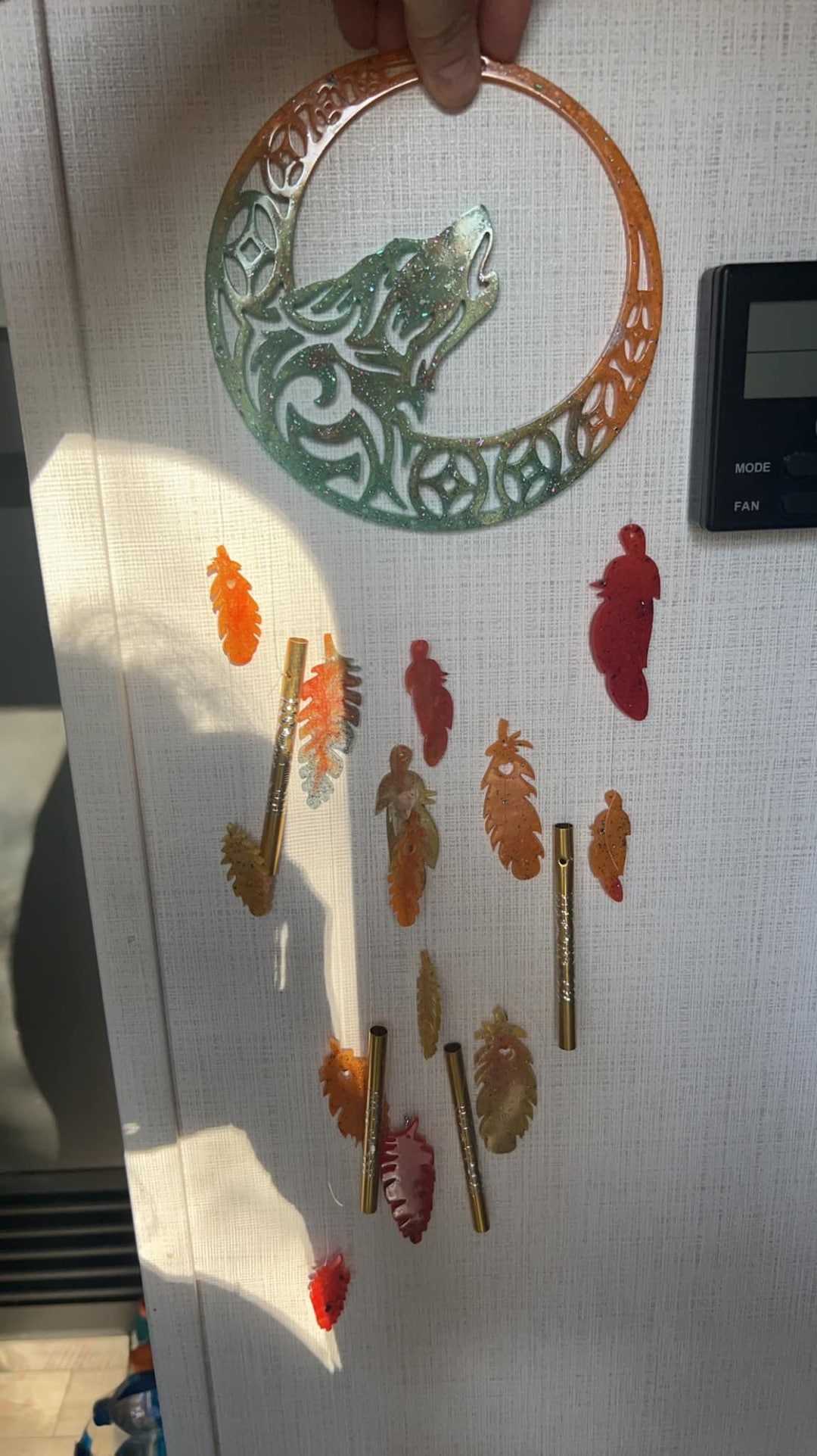 Wolf Dreamcatcher Wind Chime - Etsy