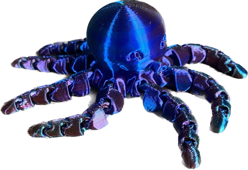 3D Printed Octopus - Etsy