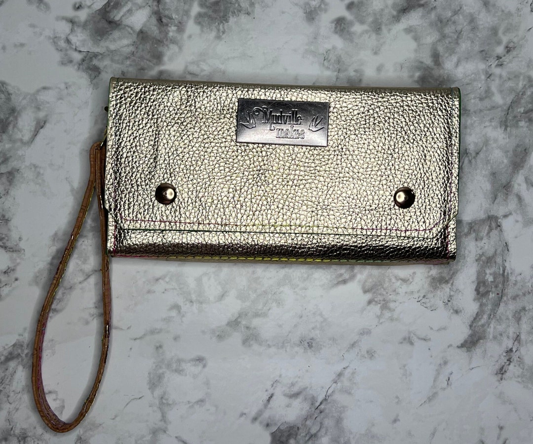 Golden Wallet - Etsy