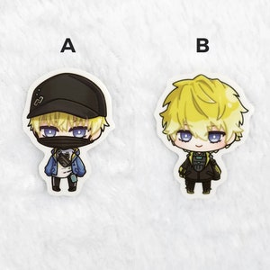 Nijisanji EN Clear Stickers Mysta Rias, Sonny Brisko, Shu Yamino, Ike ...