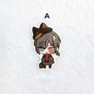 Nijisanji EN Clear Stickers Mysta Rias, Sonny Brisko, Shu Yamino, Ike ...