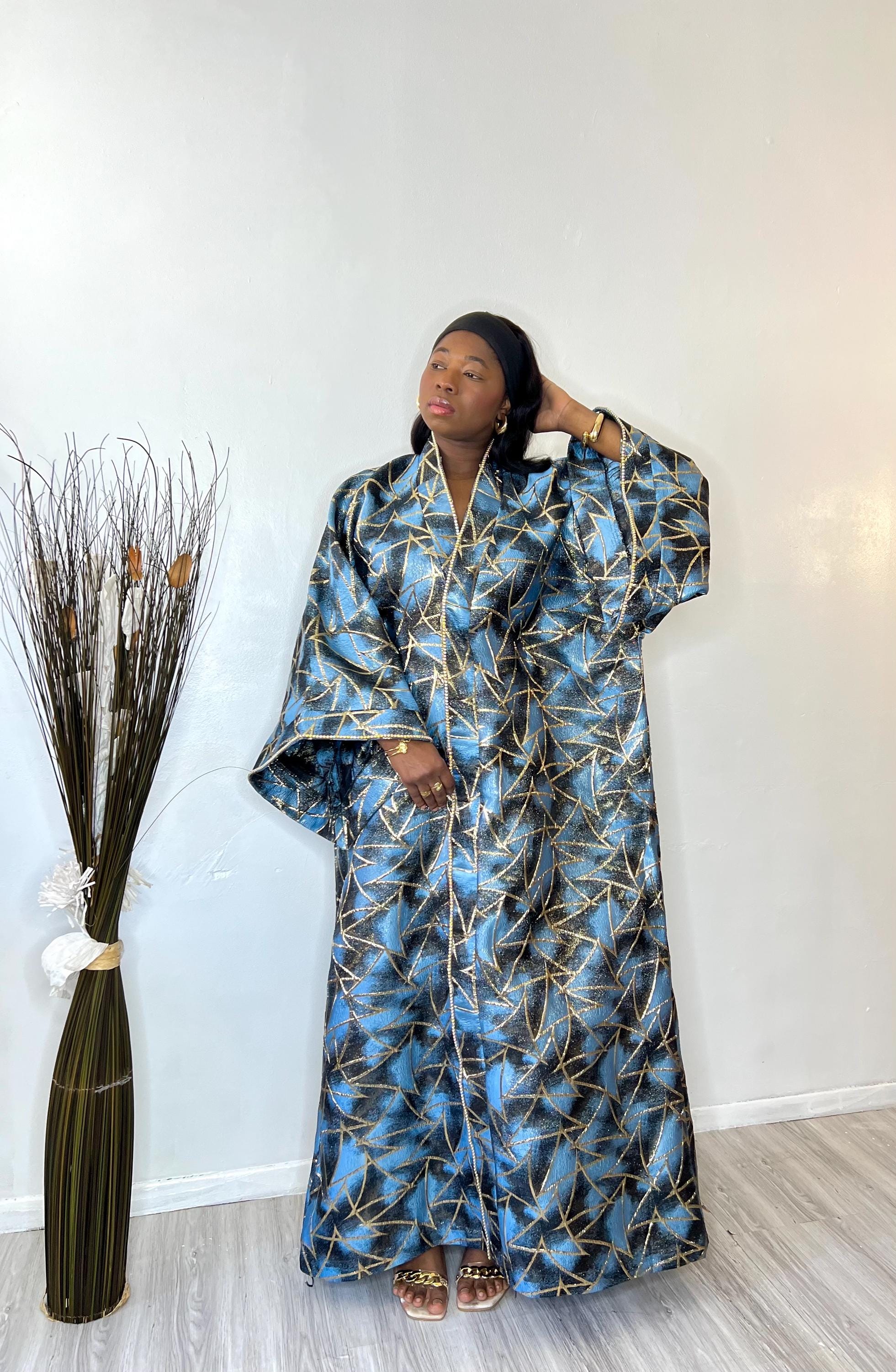 Yally Boubou - Boubou Dress - African Bubu Dress - Boubou With Belt ...