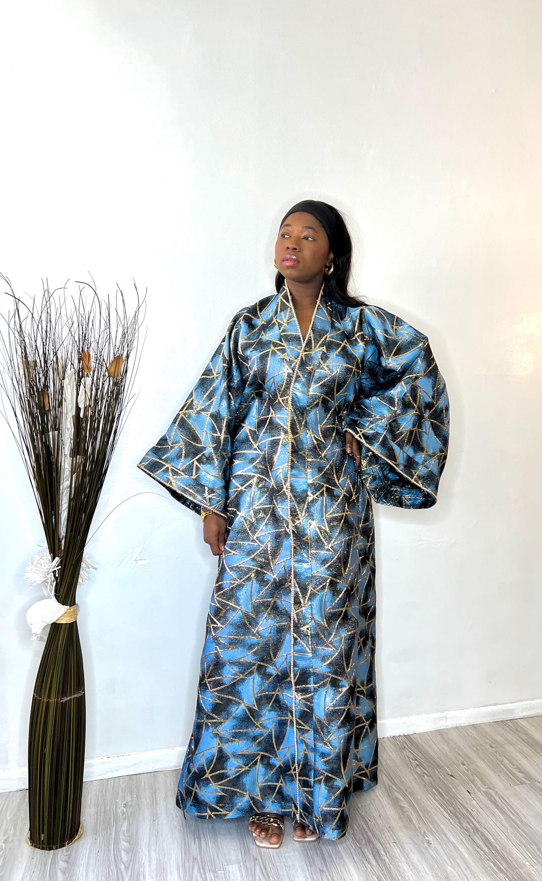 Yally Boubou - Boubou Dress - African Bubu Dress - Boubou With Belt ...