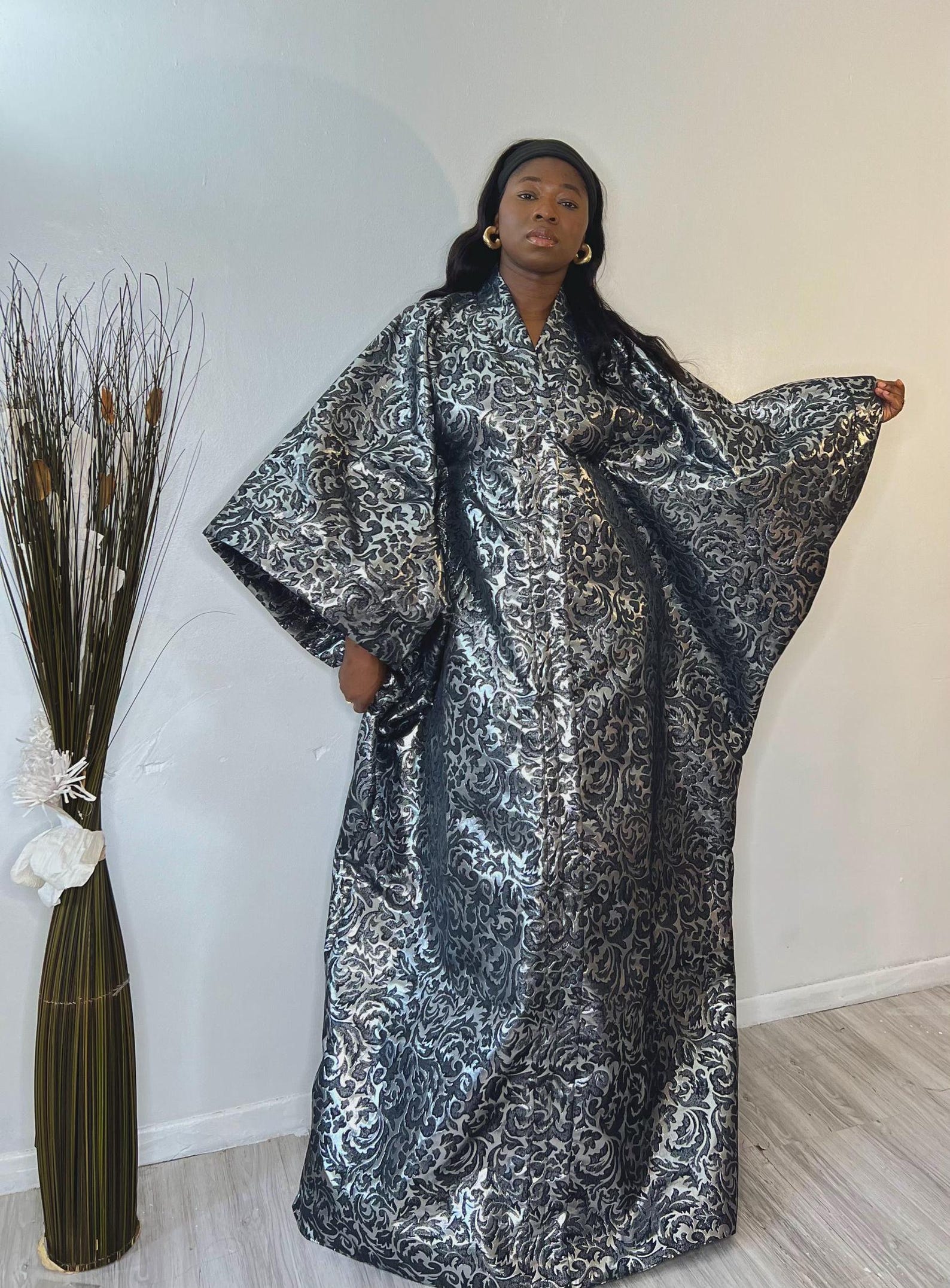 Yally Bubu / Rich Auntie Boubou / Eid Dress / Brocade Dress / Mikado ...