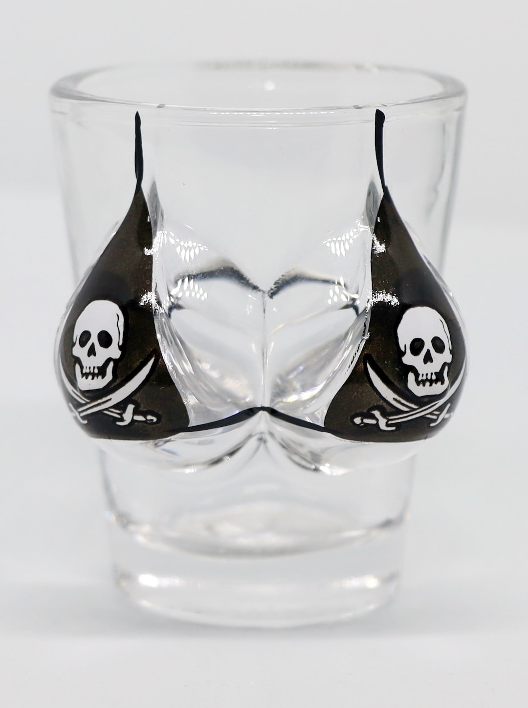 Pirate Flag Bikini Bust 3D Shot Glass - Etsy