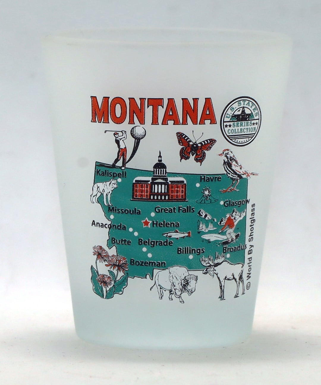 Montana US States Series Collection Shot Glass - Etsy