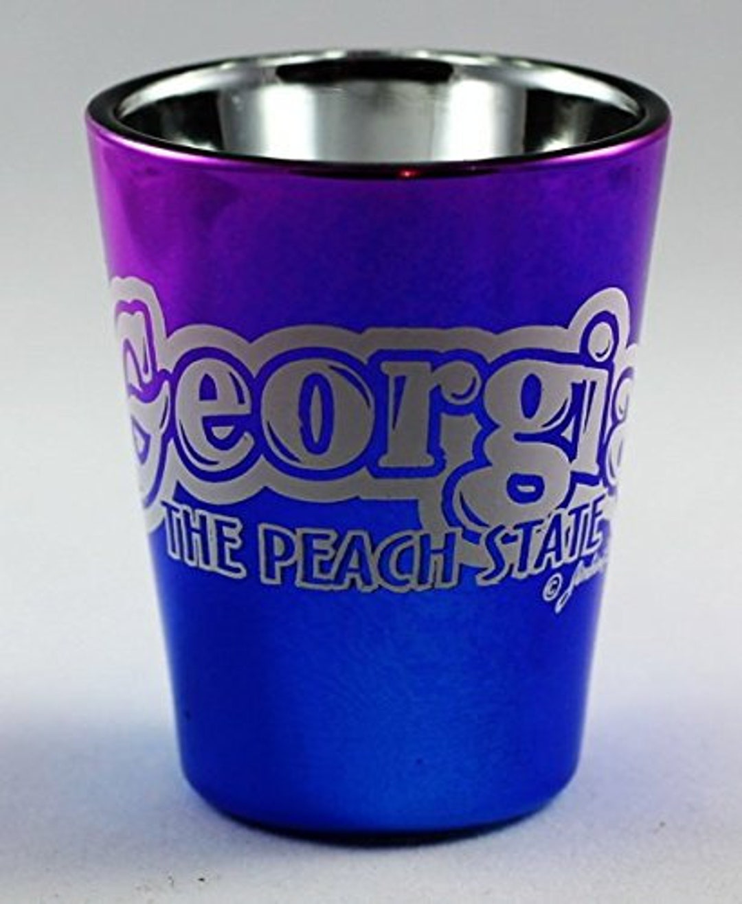 Georgia State Electro Bubble Shot Glass - Etsy