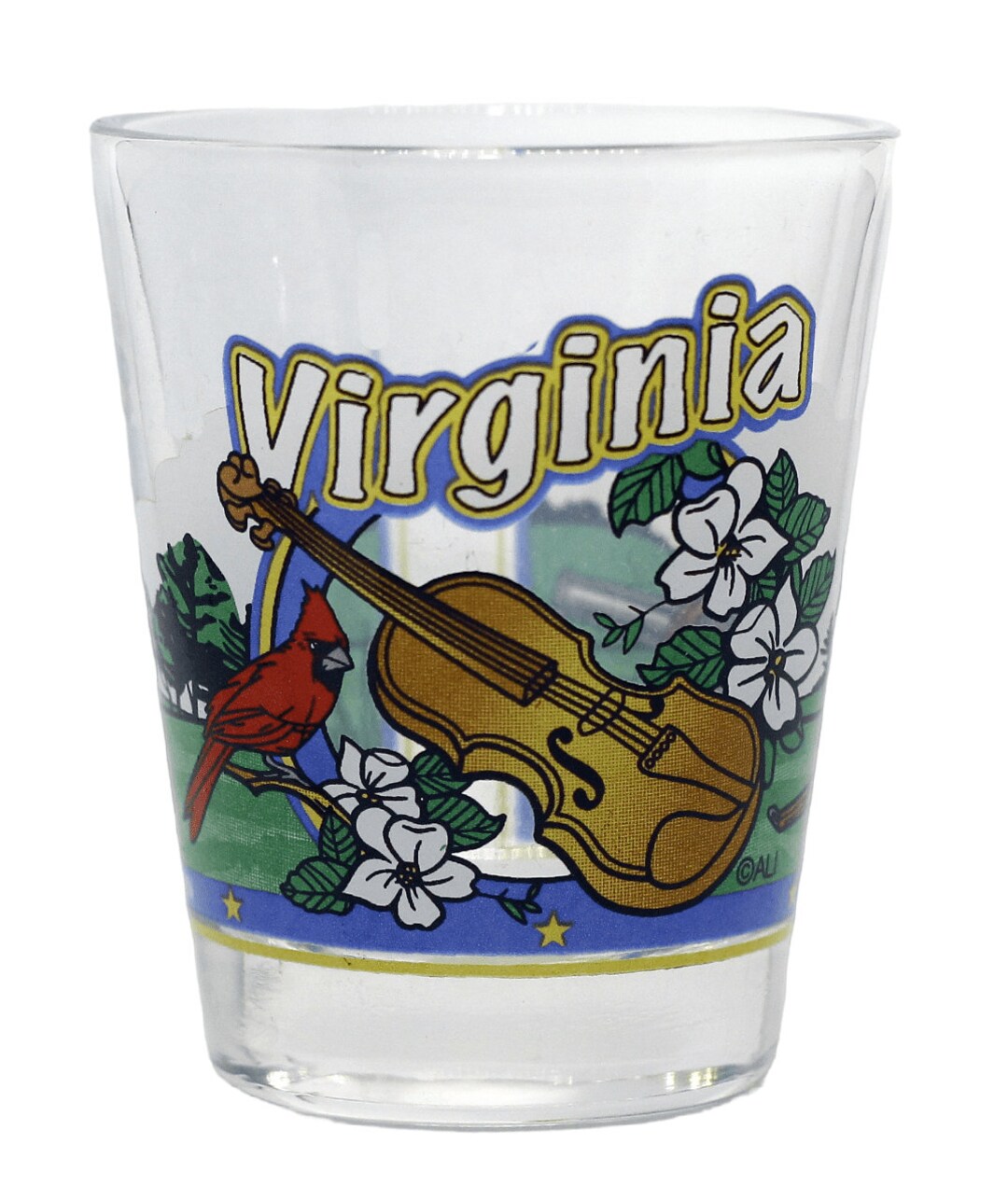 Virginia 3 View Shot Glass - Etsy