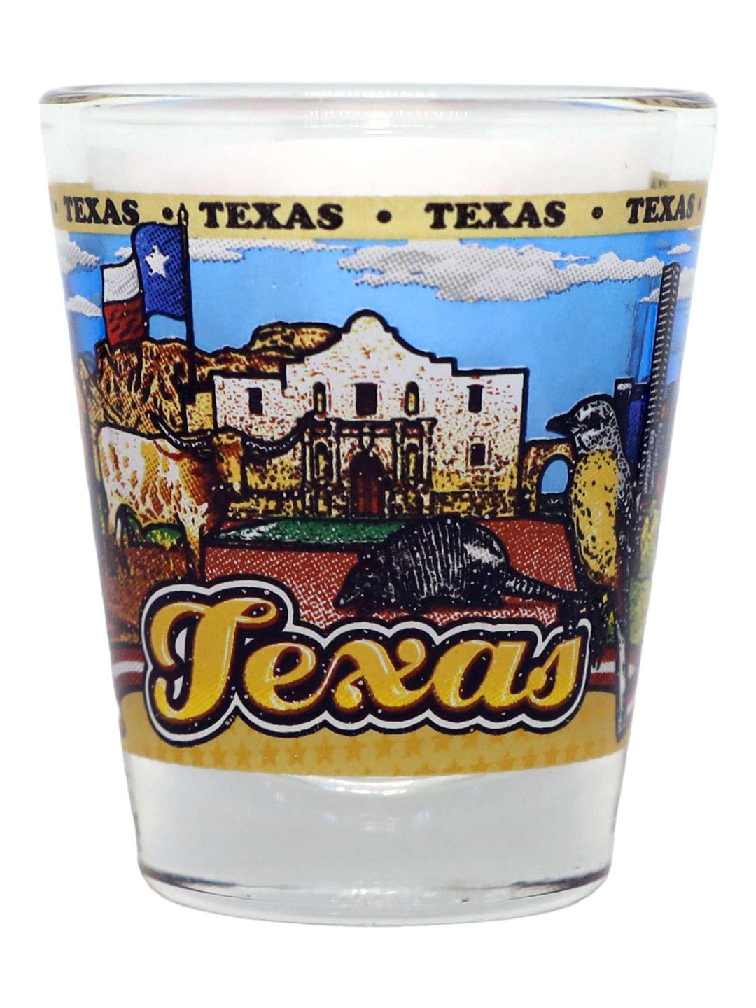 Texas State Wraparound Shot Glass - Etsy