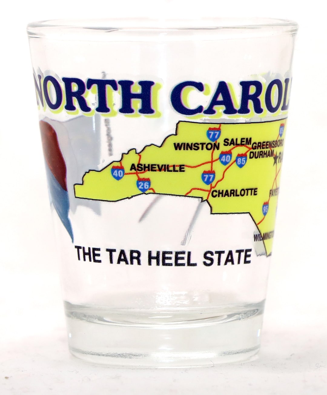 North Carolina the Tar Heel State All-american Collection Shot Glass - Etsy
