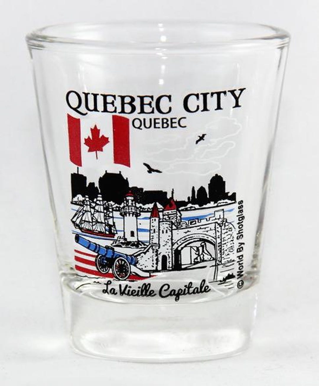 Quebec City Quebec Canada Great Canadian Cities Collection Shot Glass ...