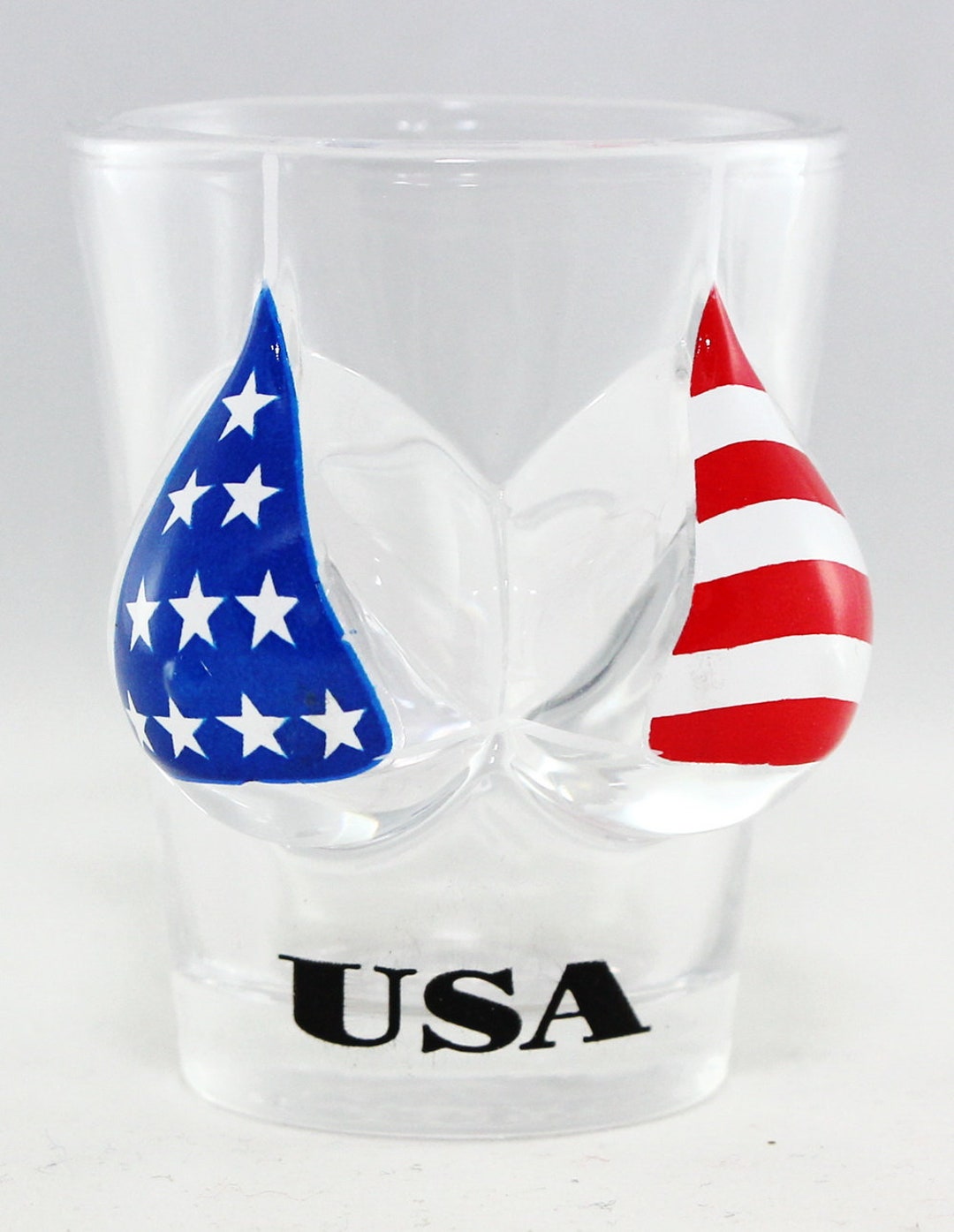 USA Flag Bikini Bust 3d Shot Glass - Etsy