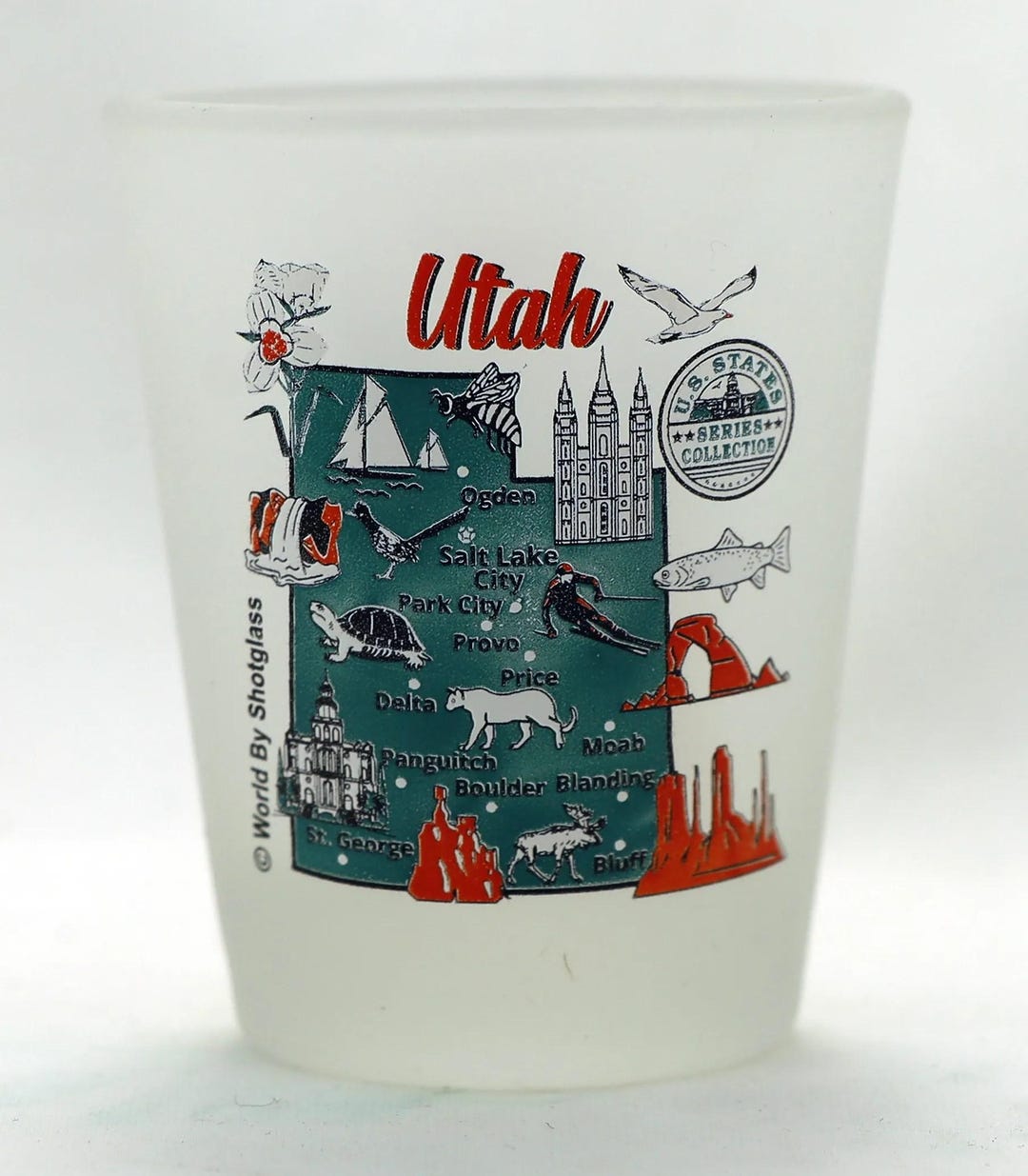 Utah US States Series Collection Shot Glass - Etsy