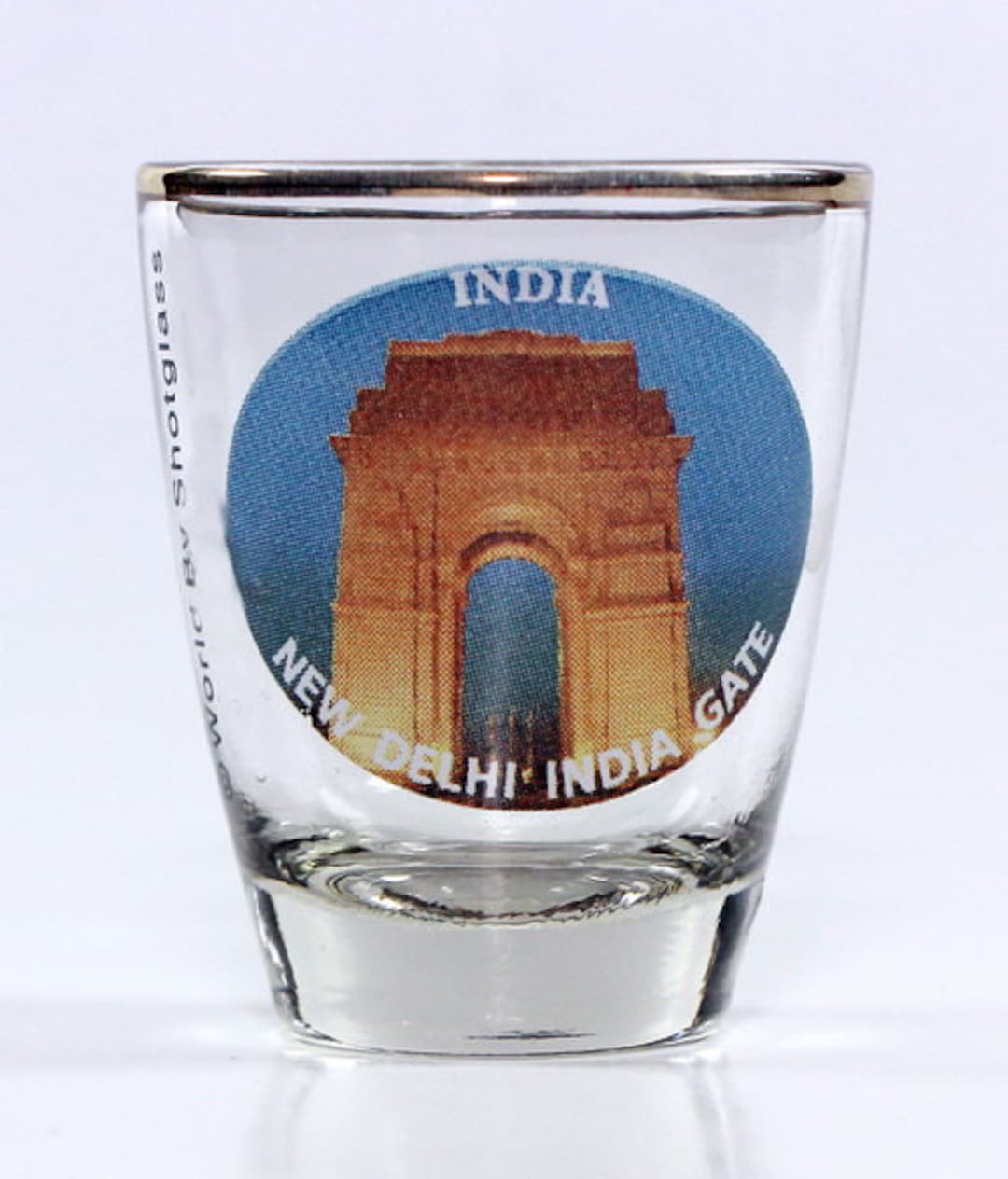 India New Delhi India Gate Shot Glass - Etsy
