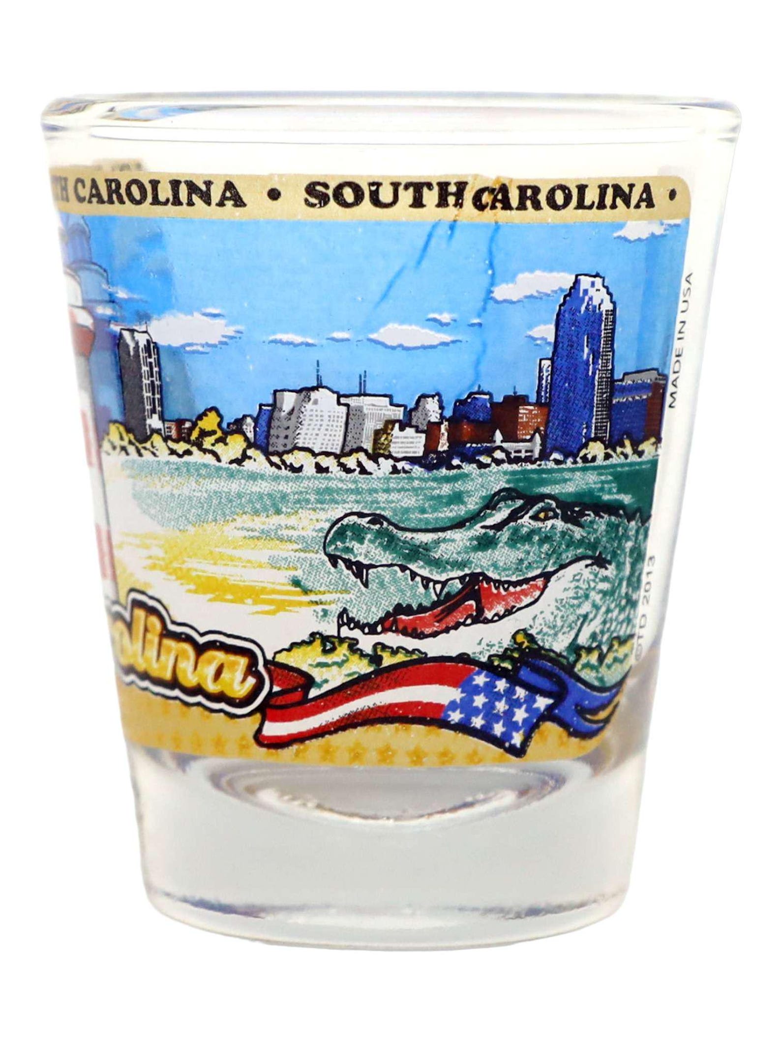 South Carolina State Wraparound Shot Glass - Etsy