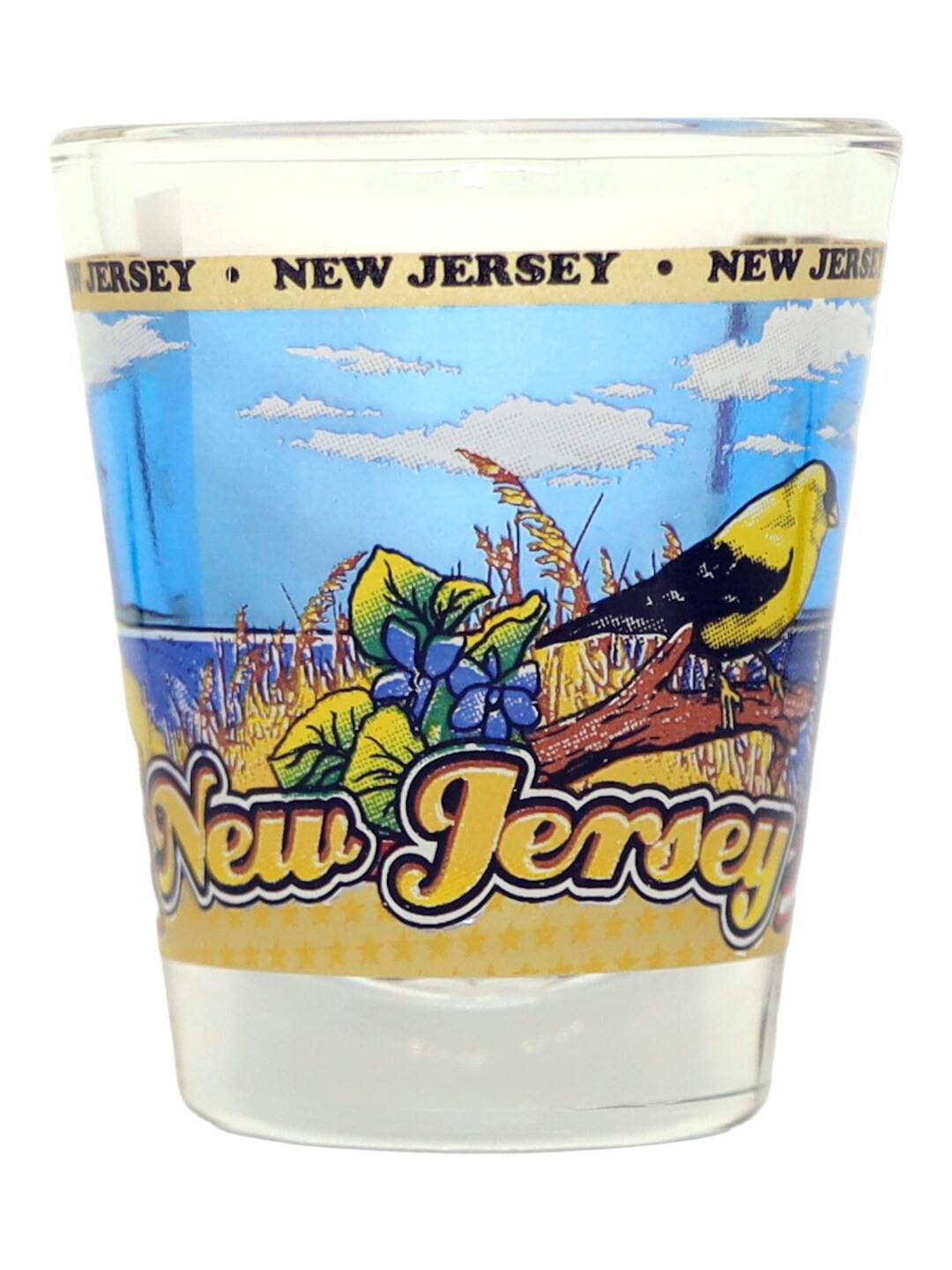 New Jersey State Wraparound Shot Glass - Etsy