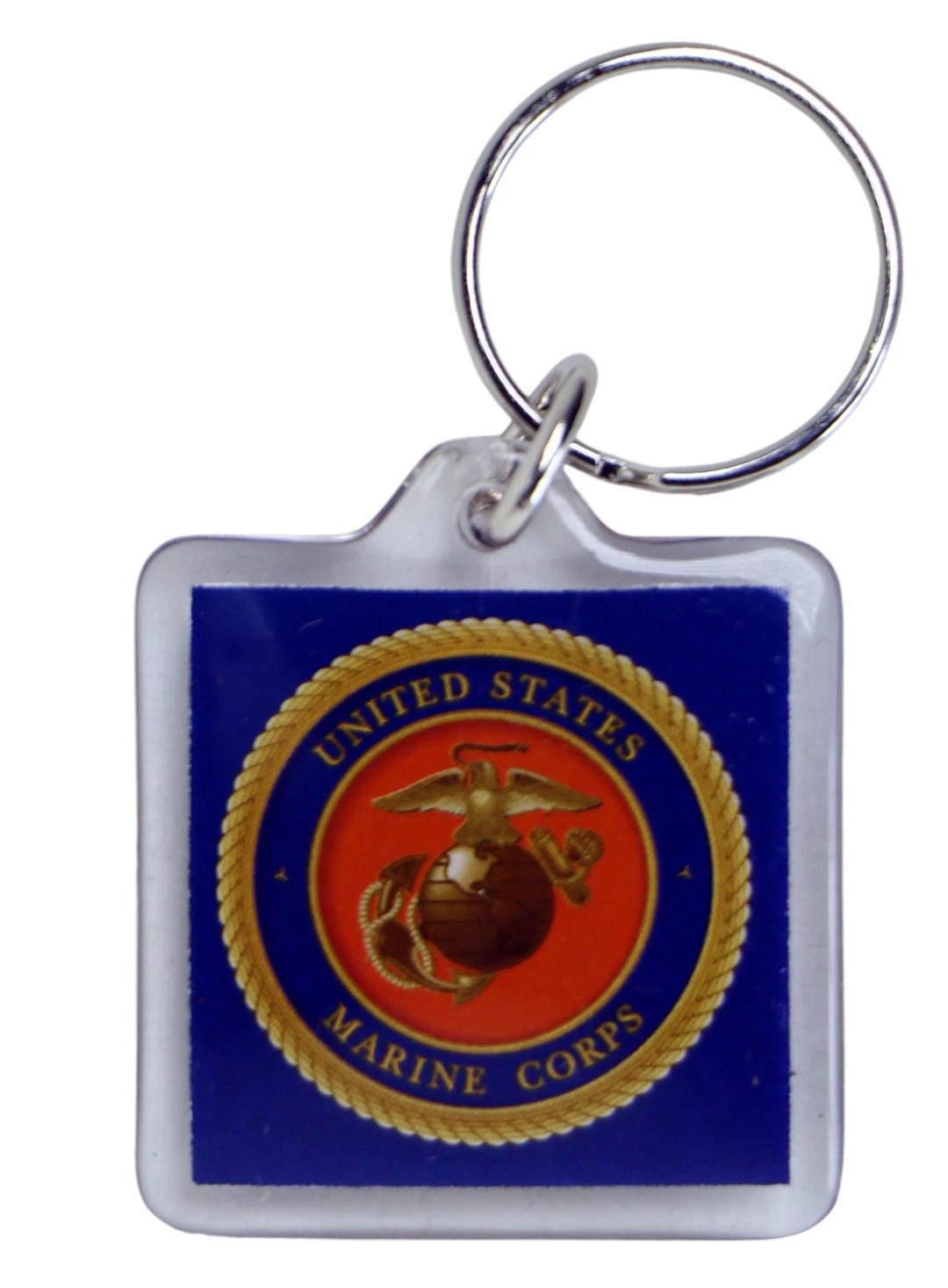 US Marine Corps Logo Lucite Acrylic Square Souvenir Collectible ...