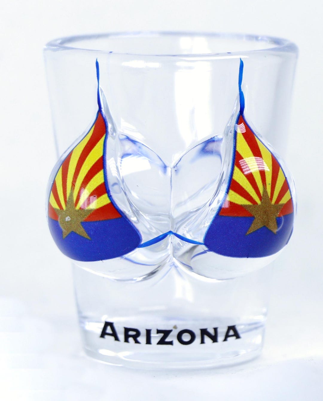 Arizona Flag Bikini Bust 3D Shot Glass - Etsy