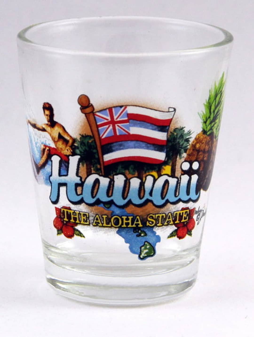 Hawaii Aloha State Elements Shot Glass - Etsy