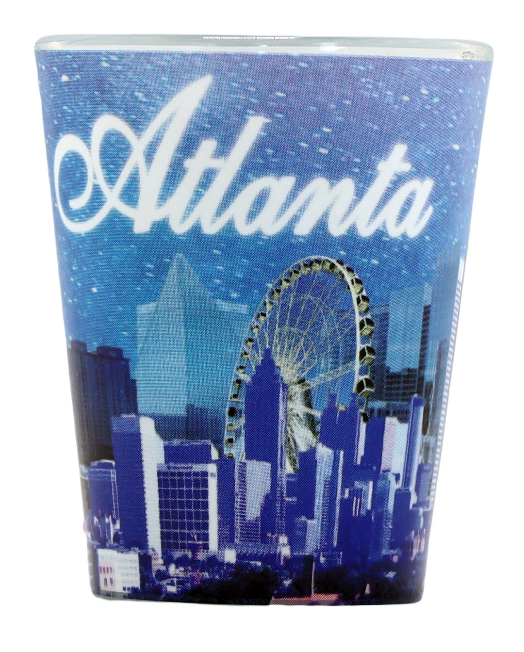 Atlanta Georgia Starry Night Skyline Shot Glass - Etsy