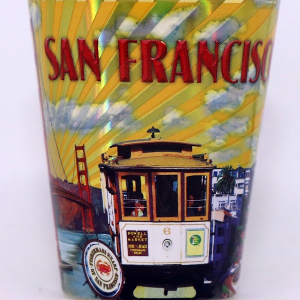 San Francisco Shot Glass - Etsy