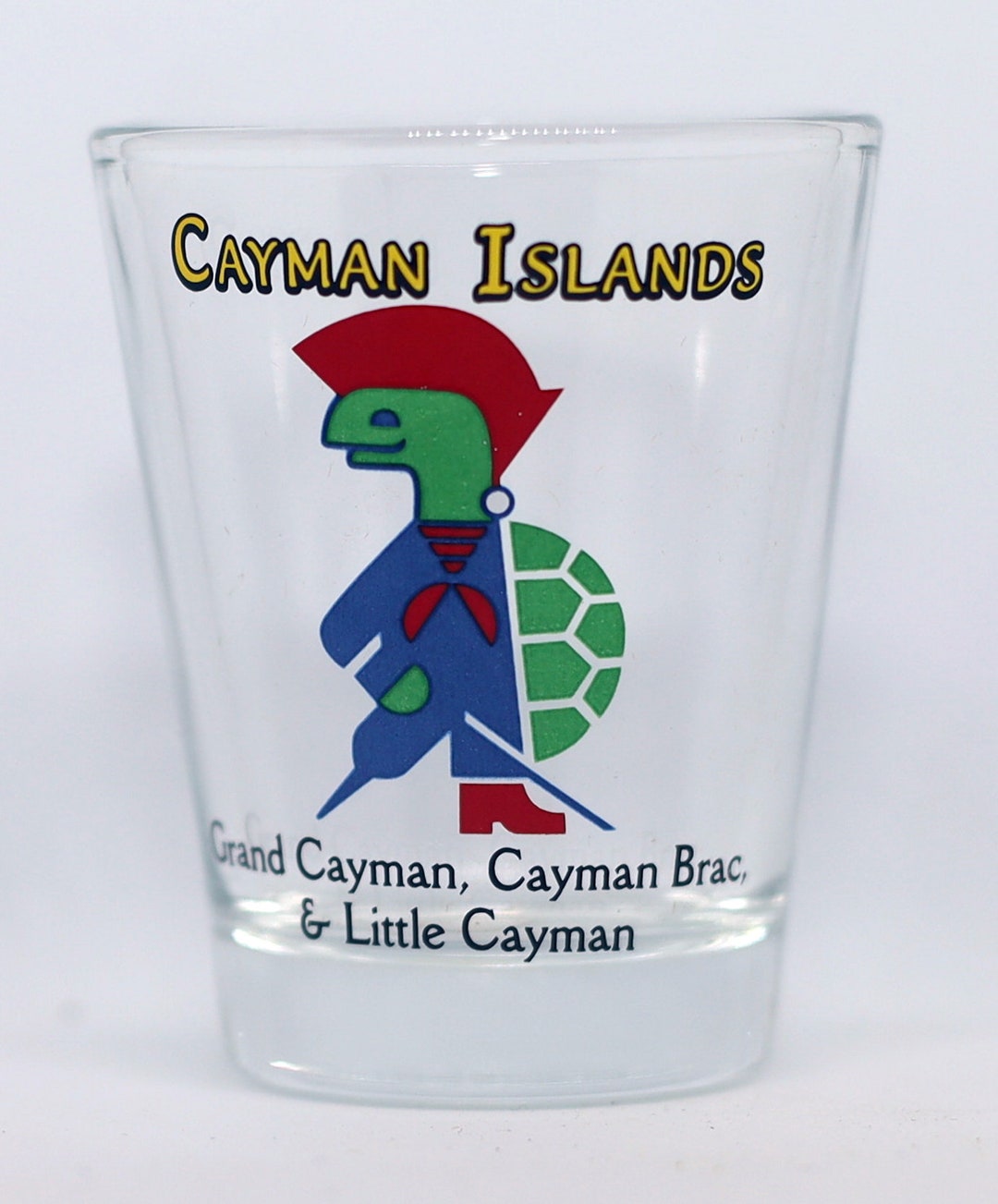 Cayman Islands Sir Turtle Shot Glass - Etsy