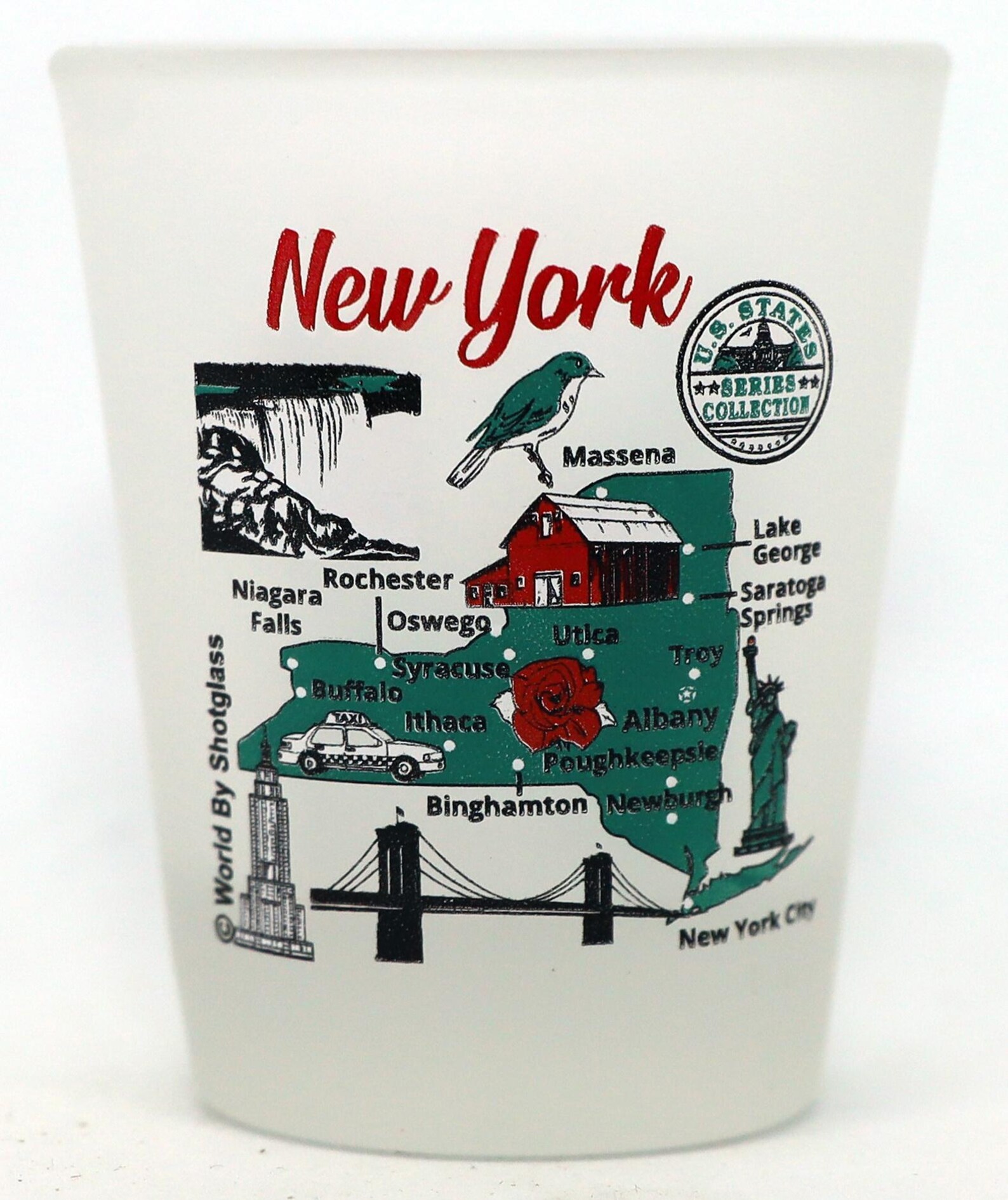 New York US States Series Collection Shot Glass - Etsy