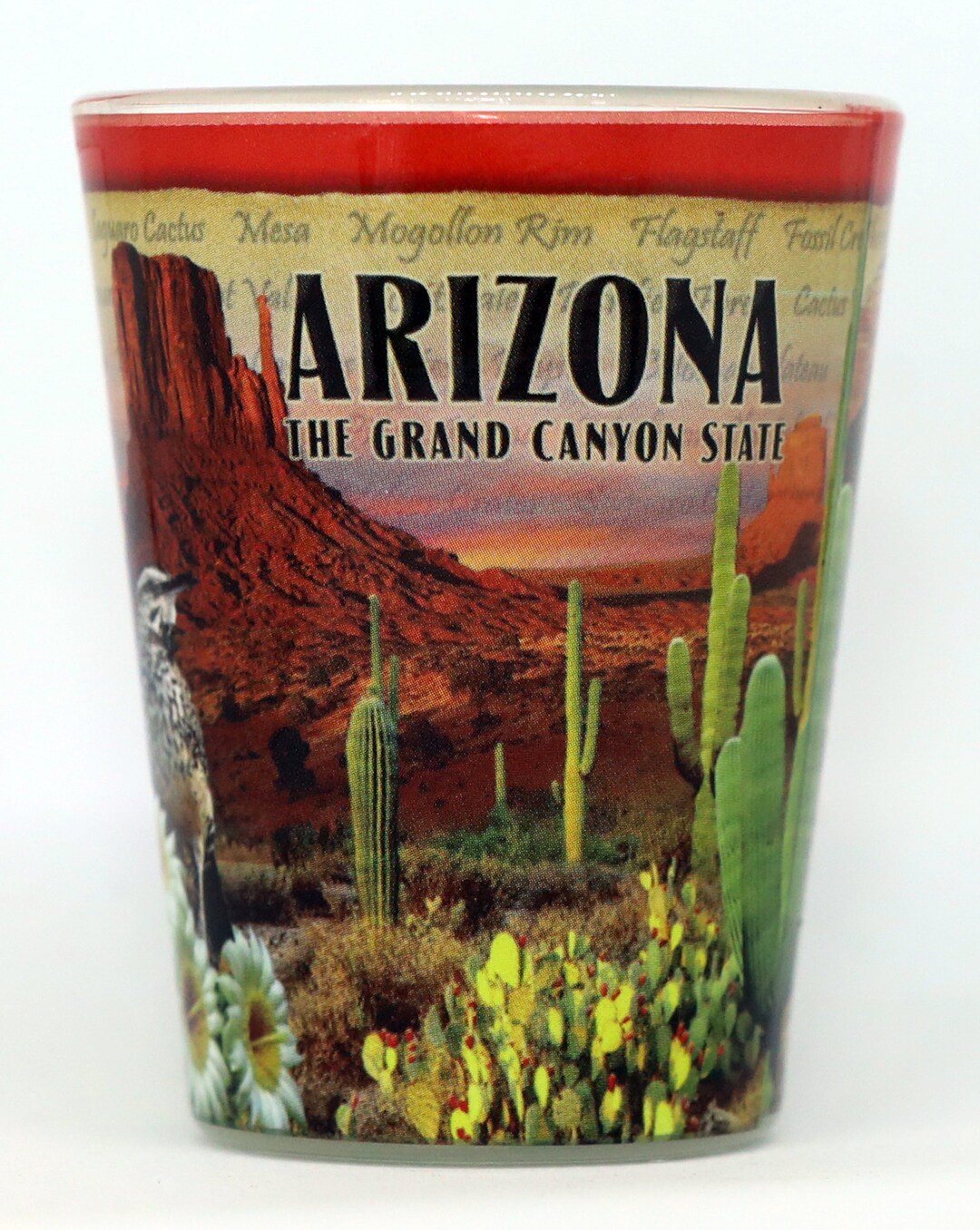 Arizona Stamp Design Shot Glass - Etsy