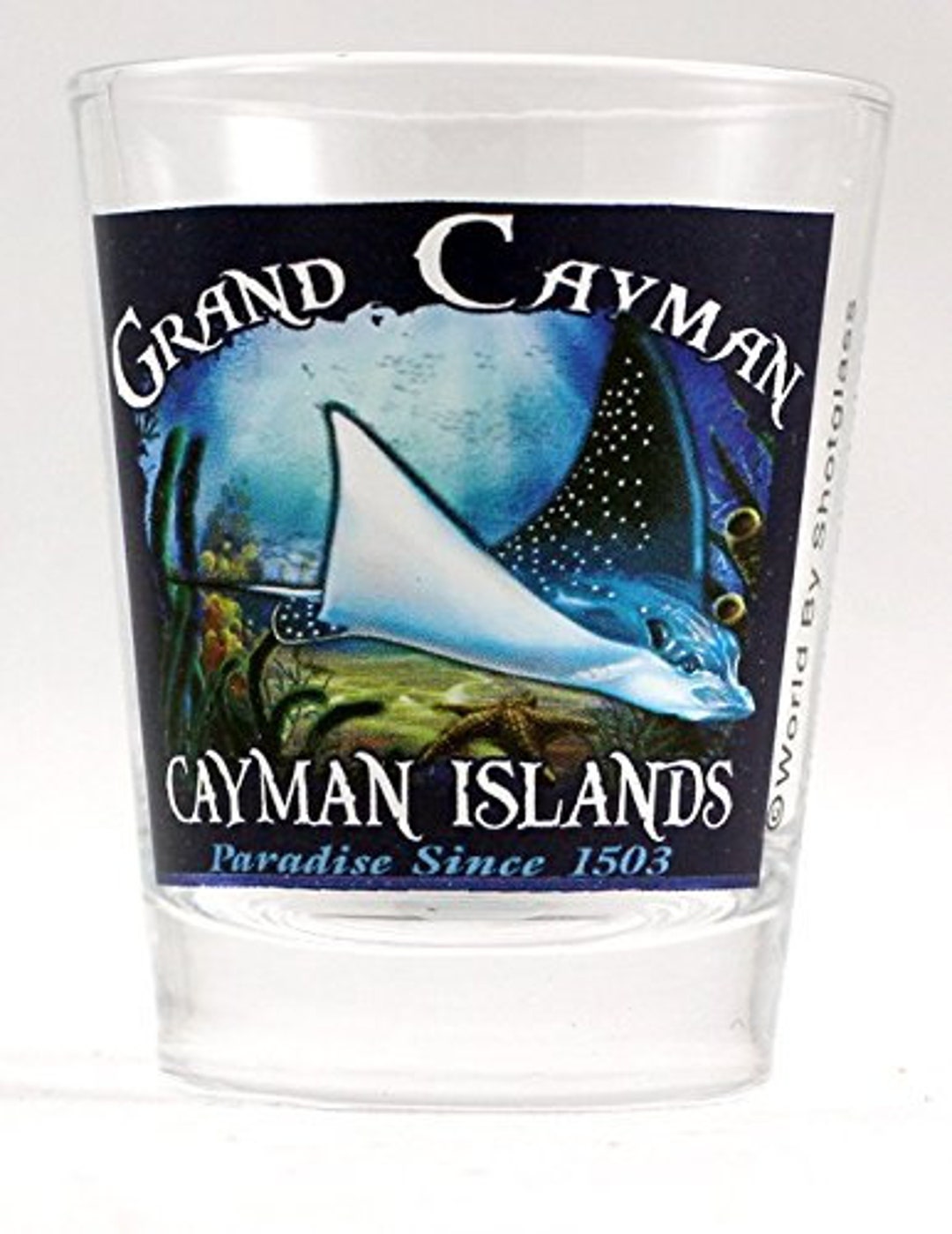 Grand Cayman, Cayman Islands Stingray Shot Glass - Etsy
