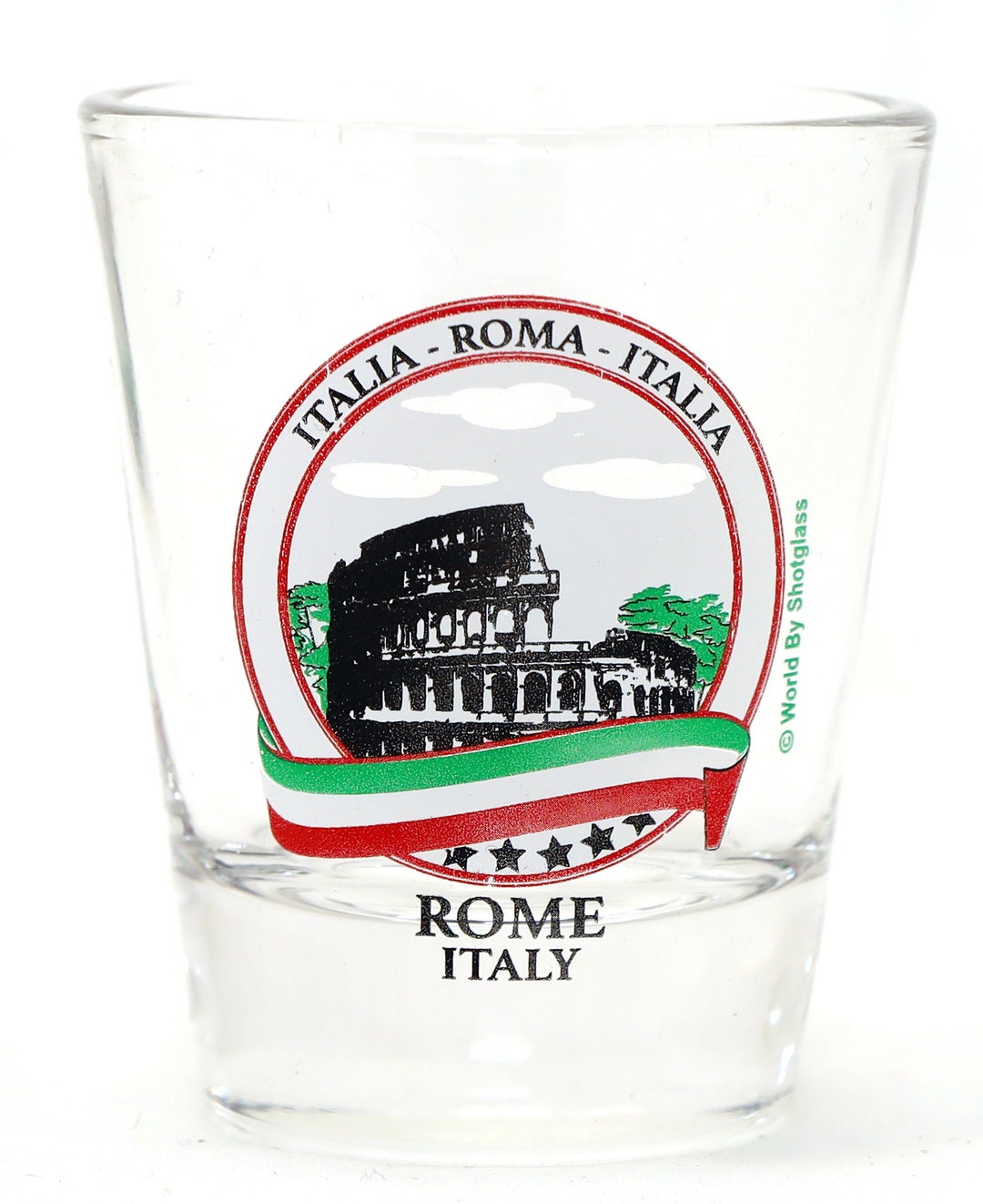 Rome Italy Colosseum Shot Glass - Etsy