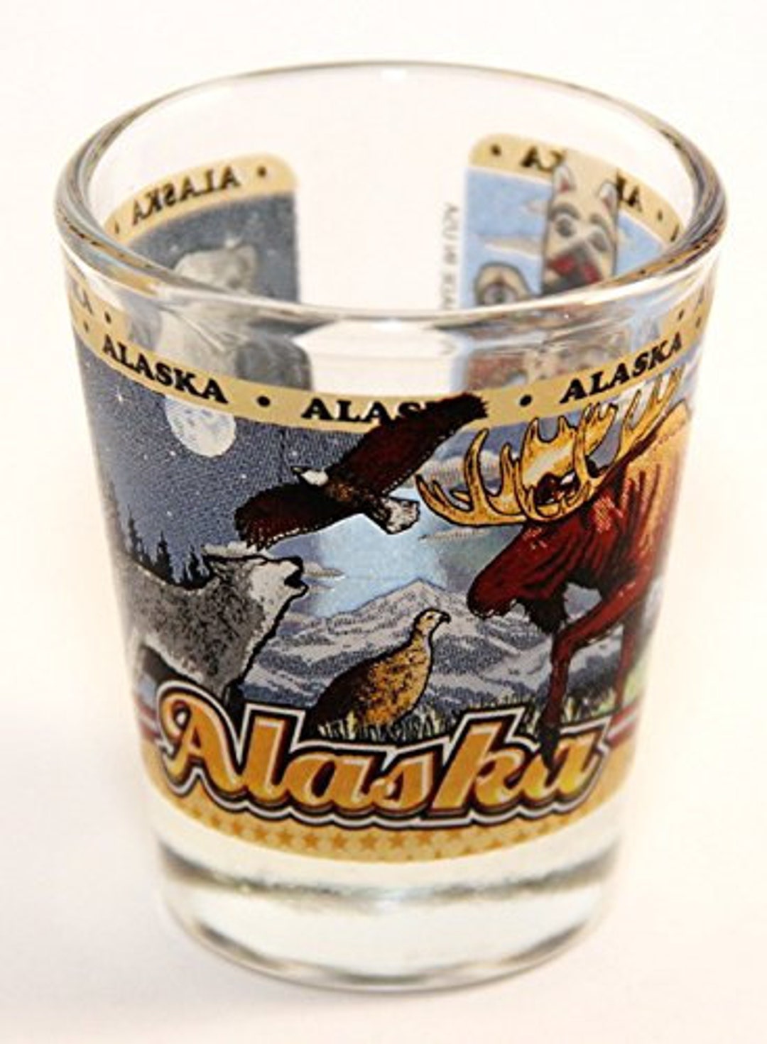 Alaska State Wraparound Shot Glass - Etsy