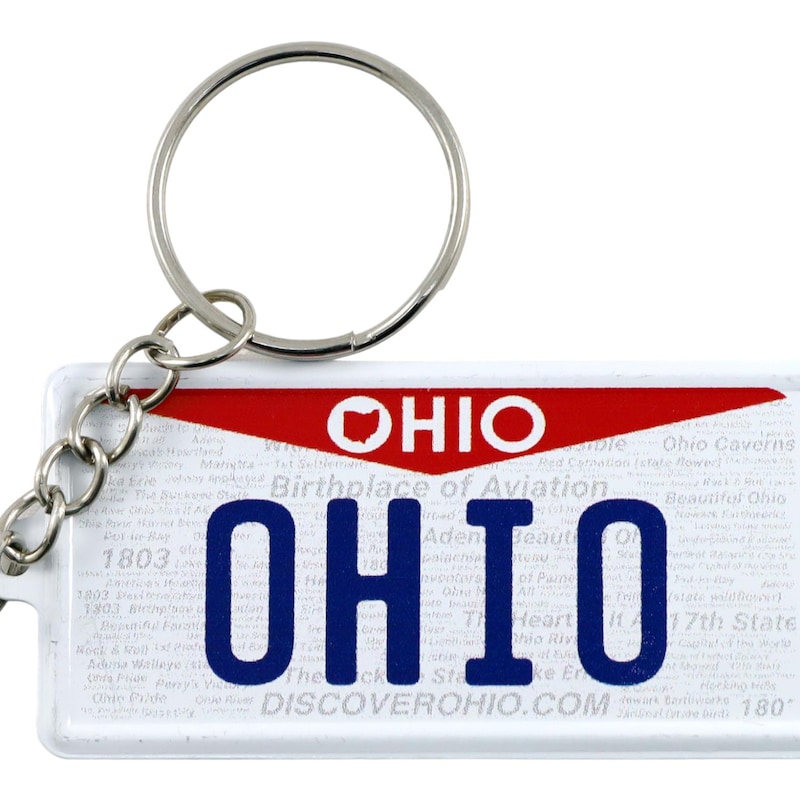 Buckeye Keychain - Etsy