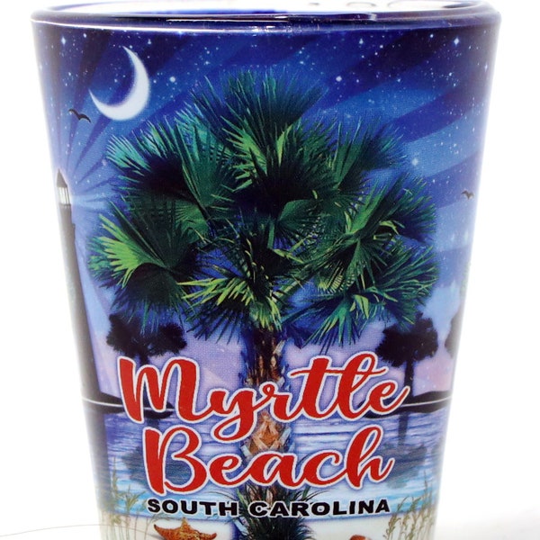 Myrtle Beach Shot Glasses - Etsy