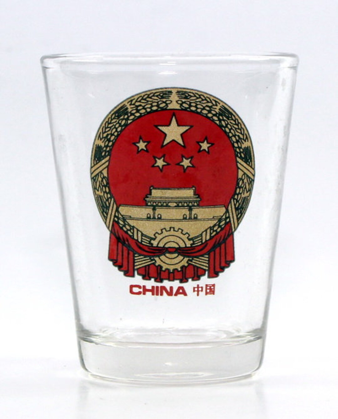 China Coat of Arms Shot Glass - Etsy