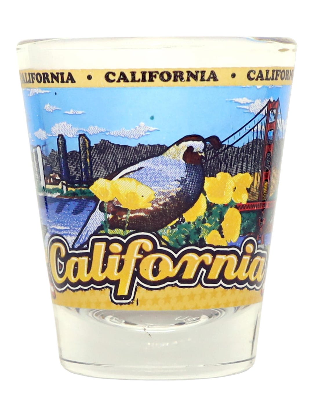 California State Wraparound Shot Glass - Etsy