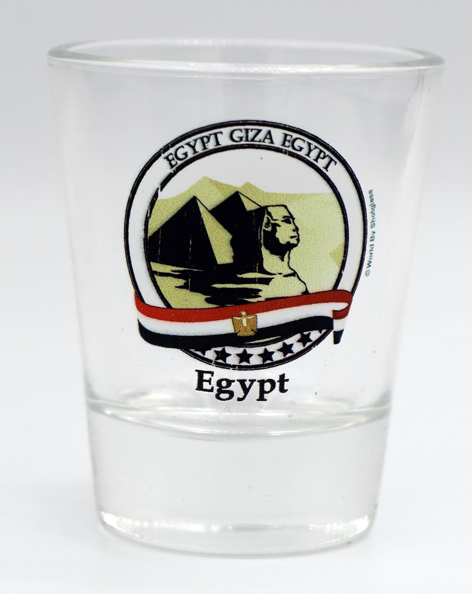 Egypt Giza Sphinx and Pyramids Shot Glass - Etsy