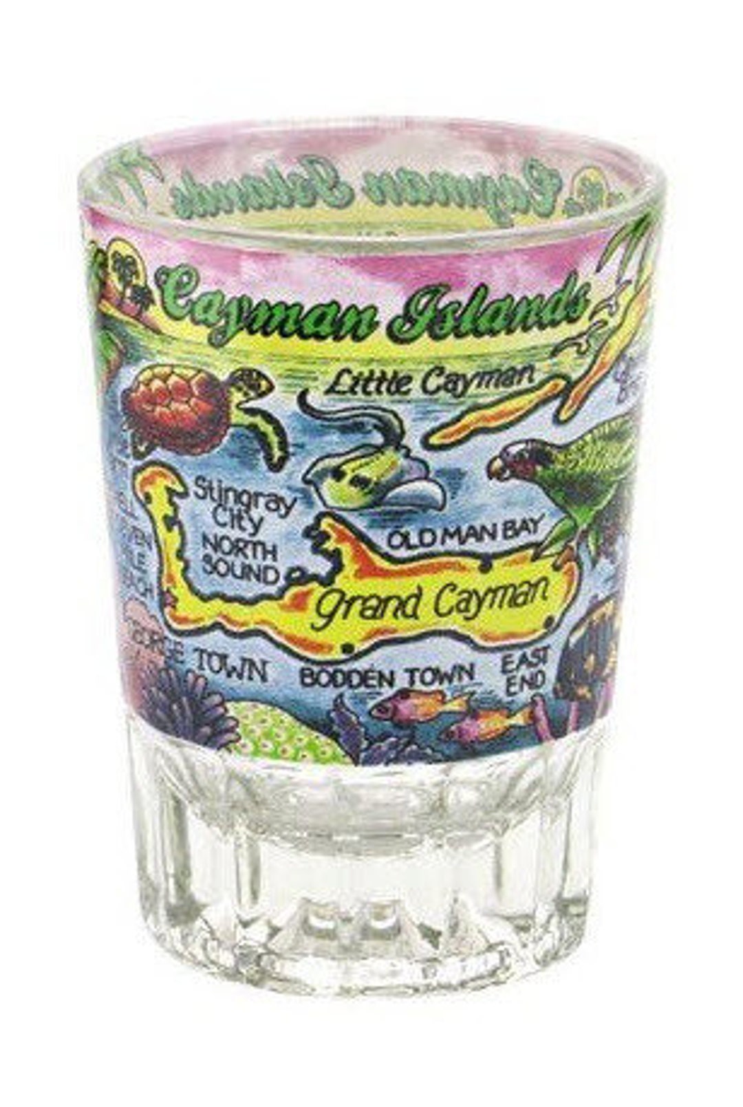 Cayman Islands Double Shot Glass - Etsy