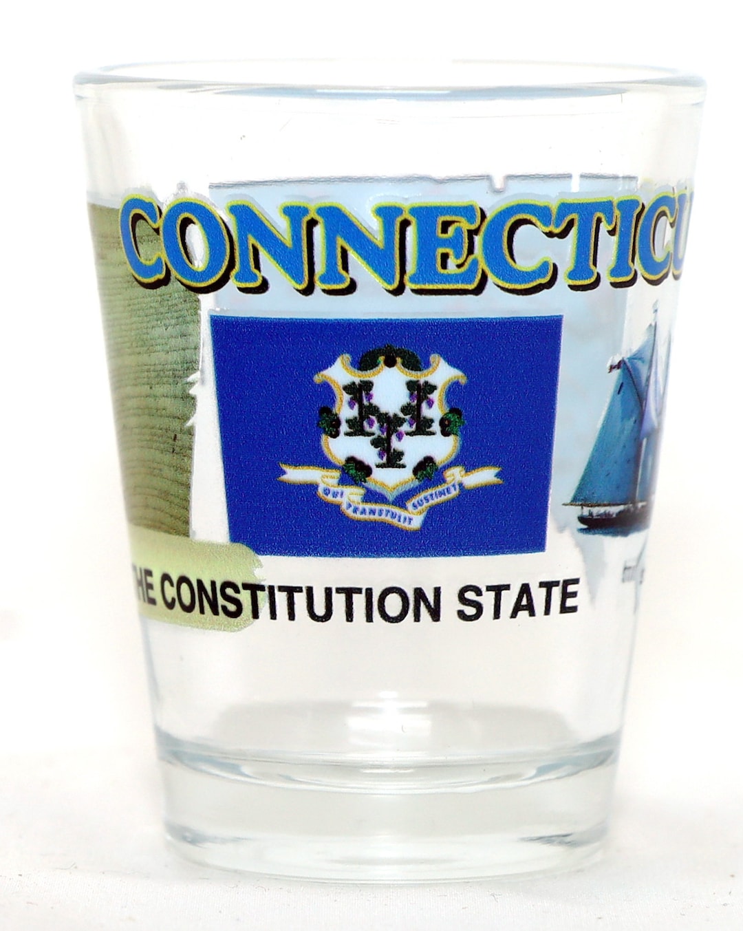 Connecticut the Constitution State All-american Collection Shot Glass ...