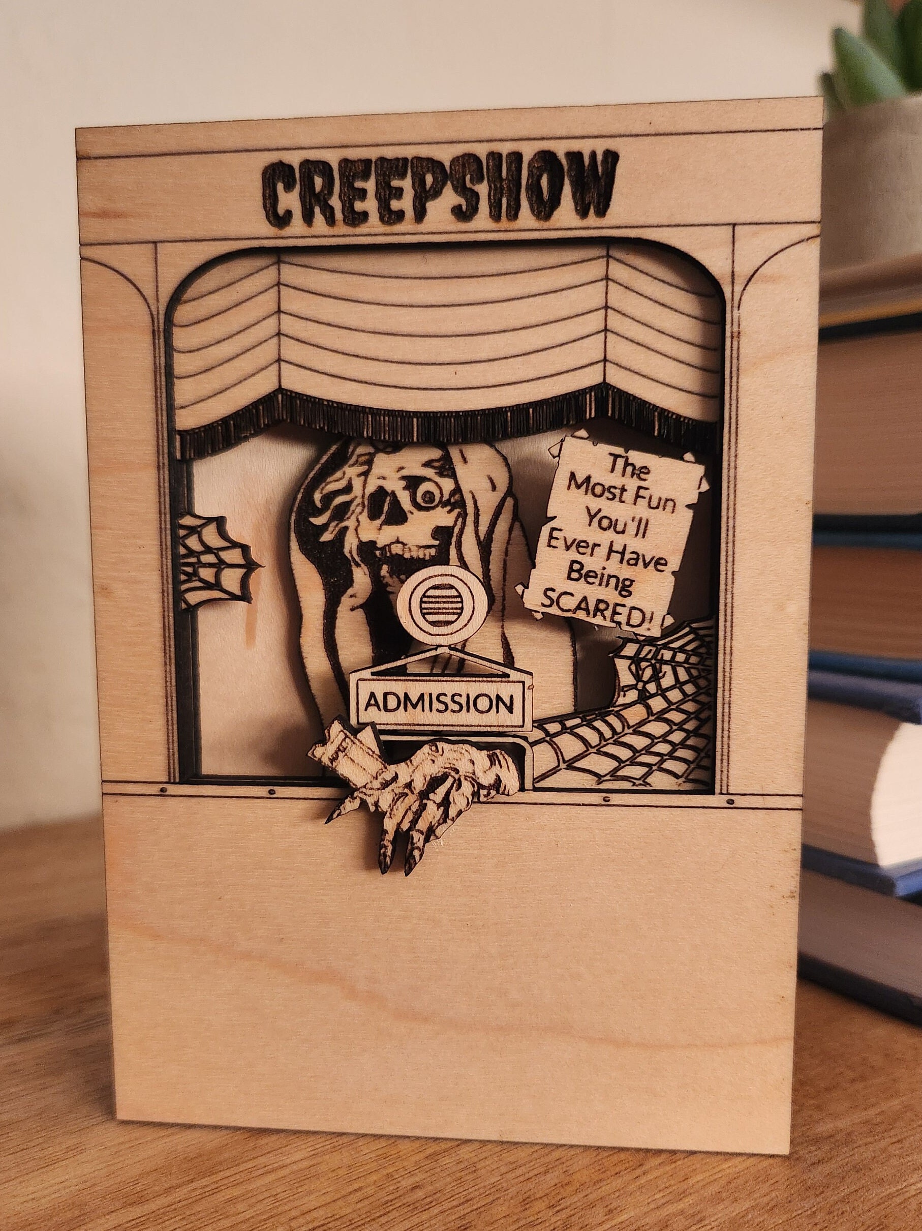 Creepy Scary Halloween Ticket Booth & Creep From George A Romero's ...