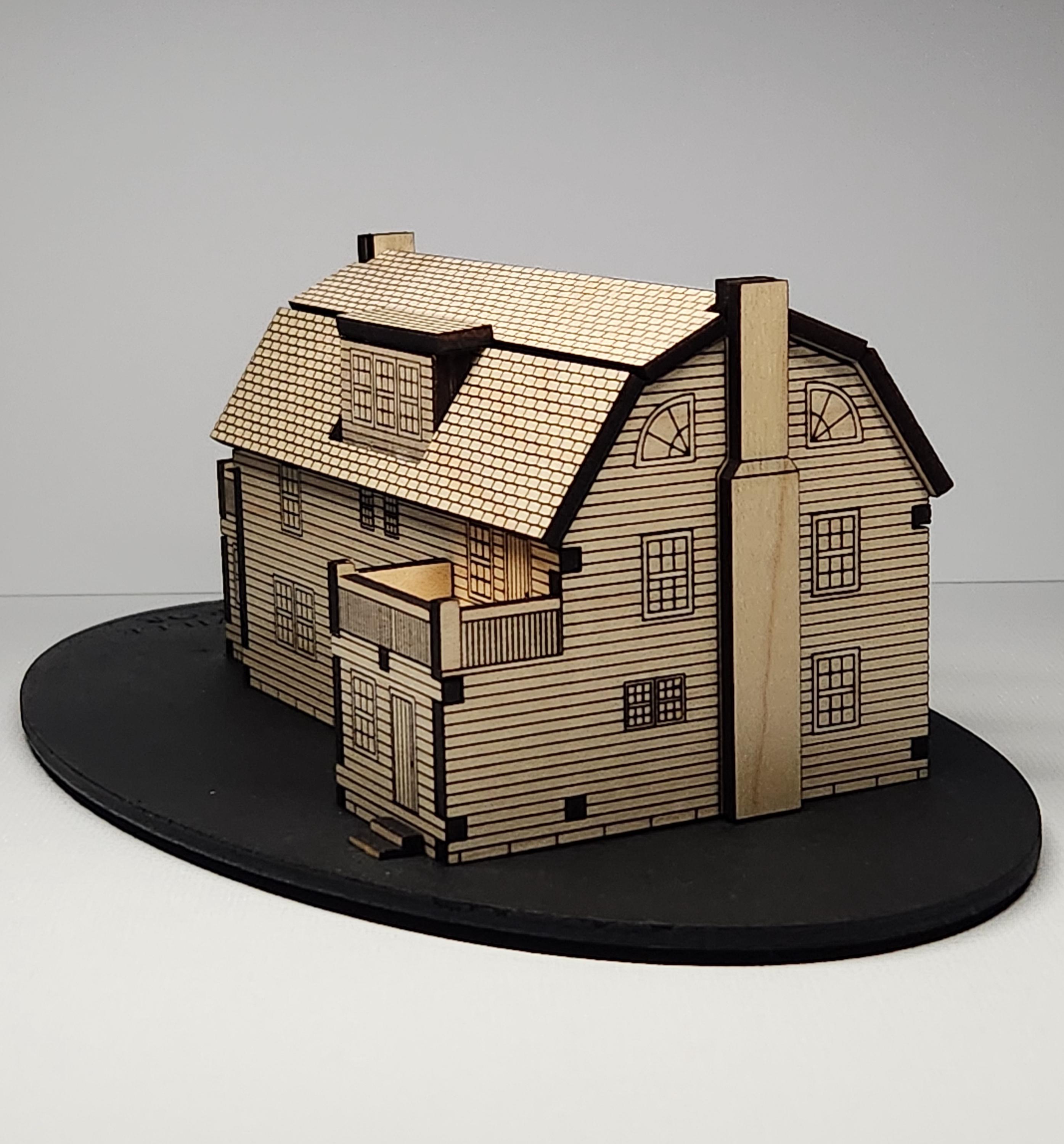 The Amityville Horror House Model Halloween Village Gift Christmas ...
