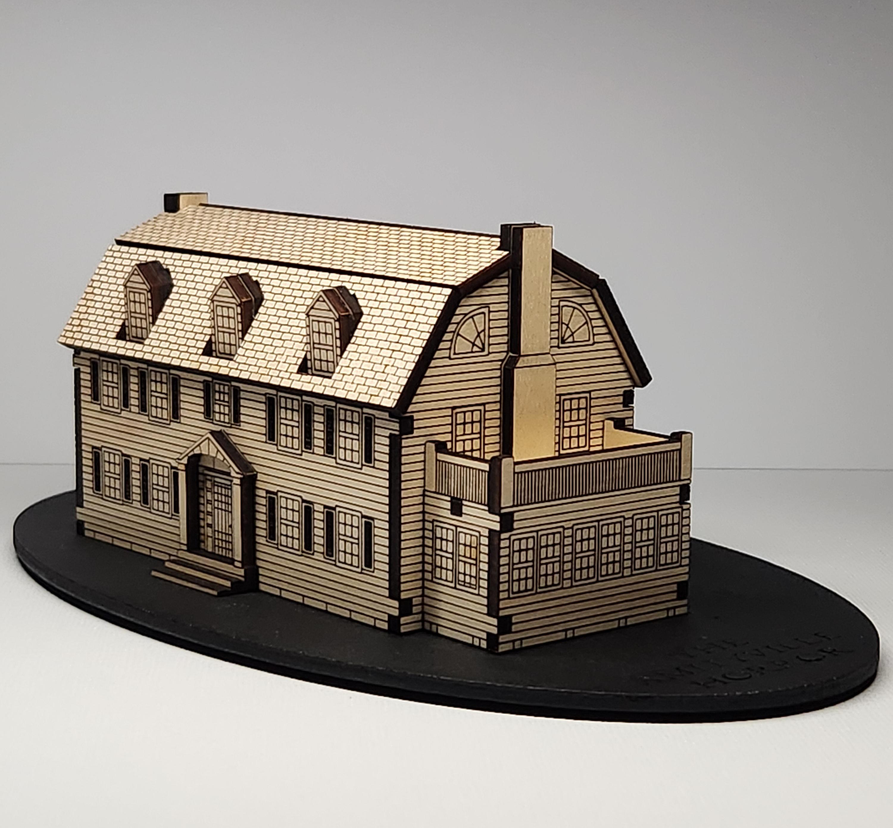 The Amityville Horror House Model Halloween Village Gift Christmas ...